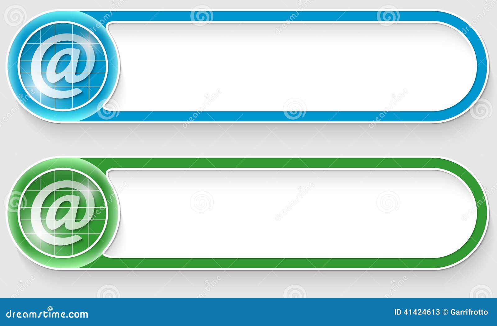 Buttons with email icon stock vector. Illustration of send - 41424613