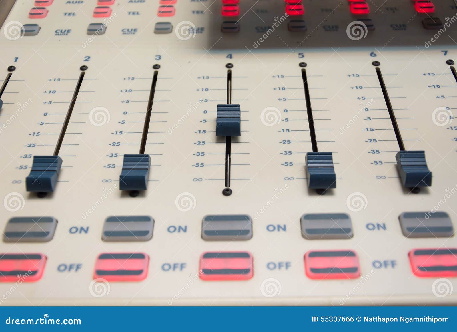 Buttons equipment stock photo. Image of controls, electronic - 55307666