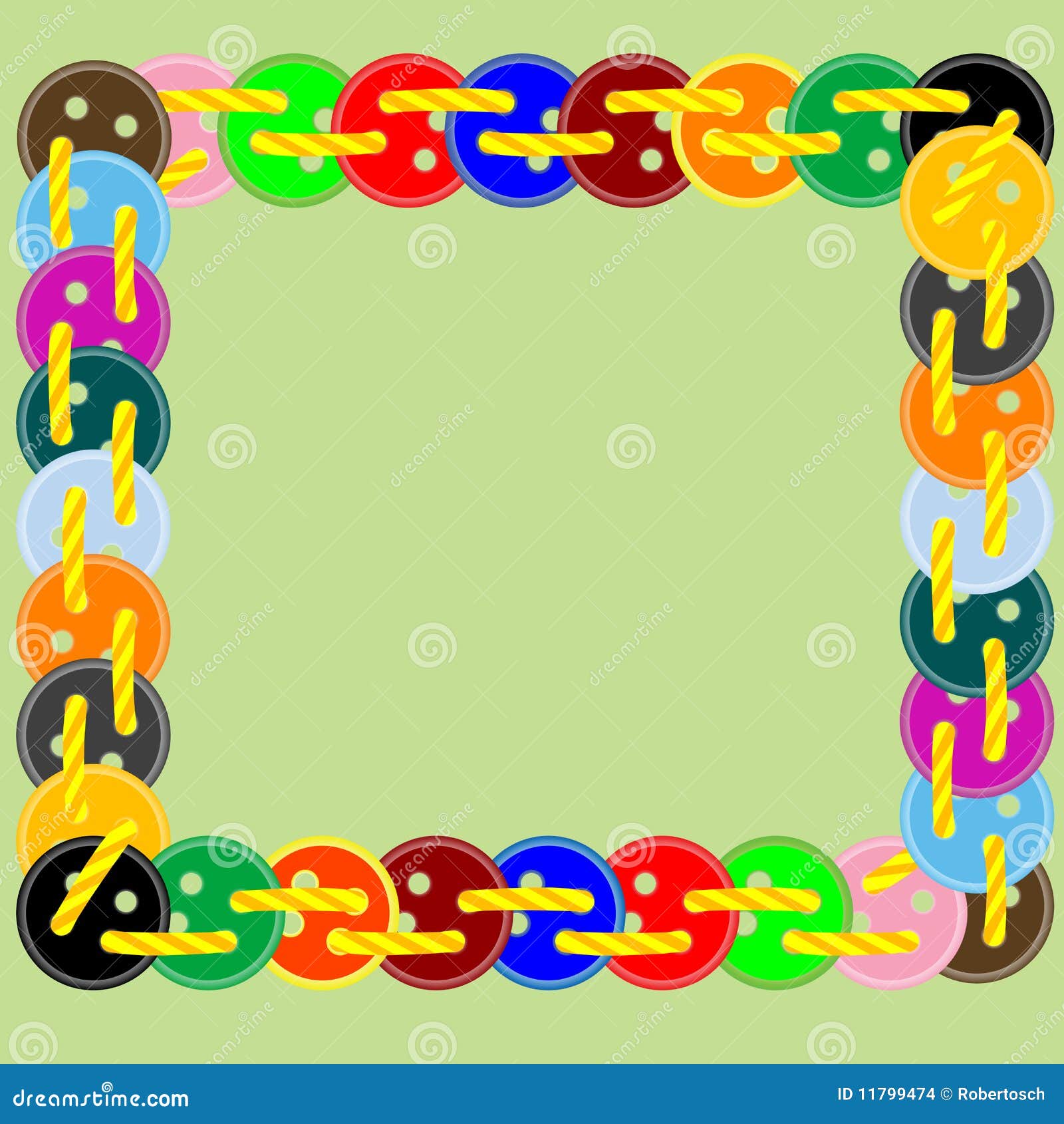 Buttons frame for photos stock vector. Illustration of element - 11799474