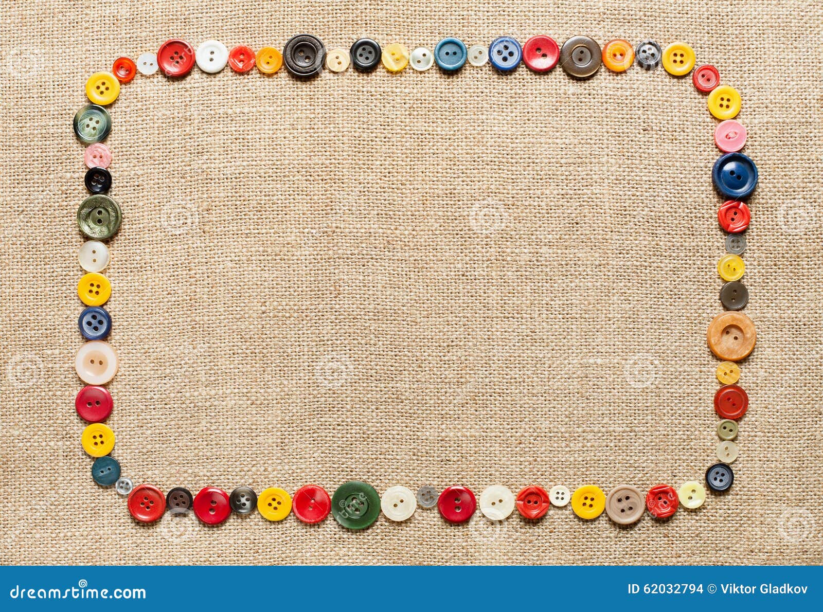 Buttons Frame on Texture Background Stock Photo - Image of buttons ...