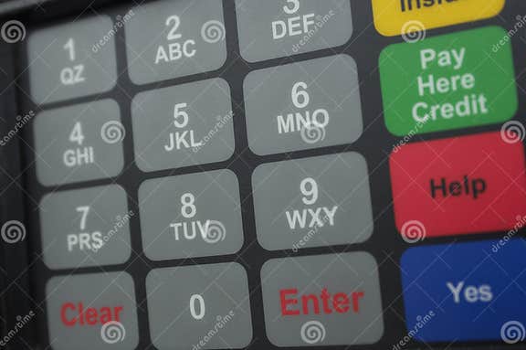 Buttons on Gas Pump stock image. Image of convenience - 29658051