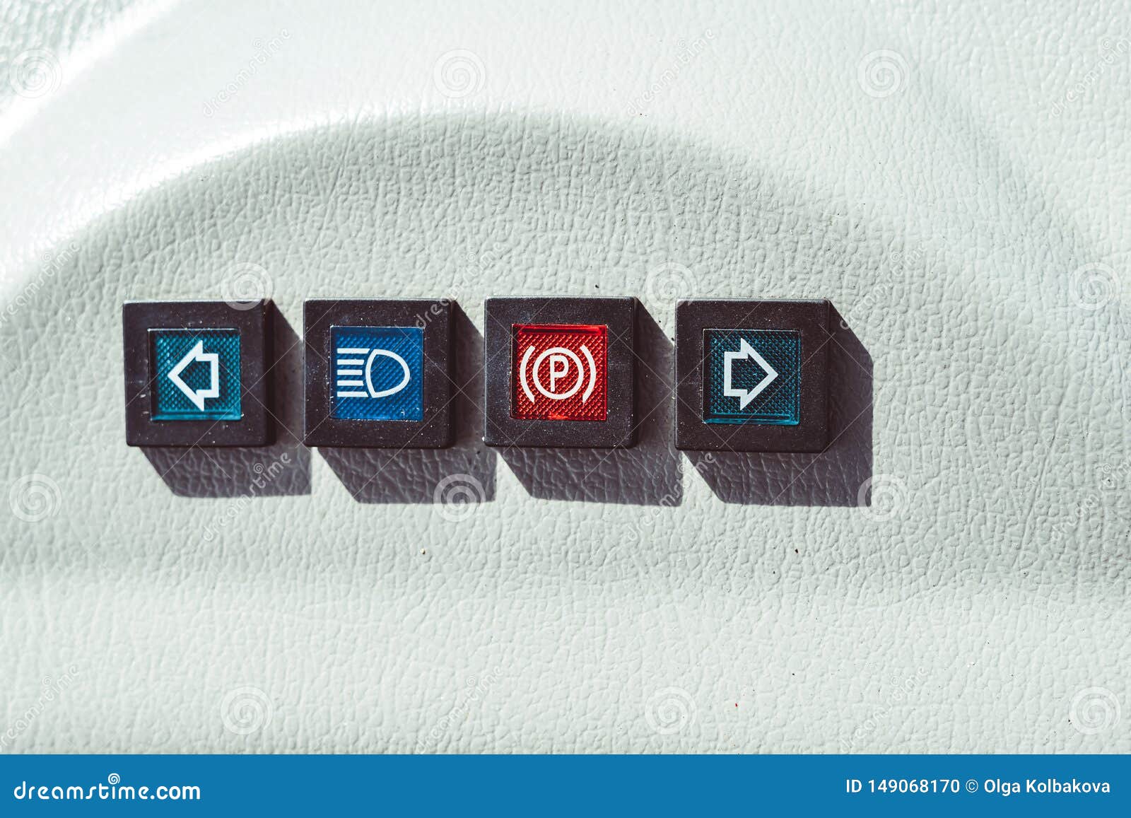 The Buttons on the Industrial Equipments Stock Photo - Image of ...
