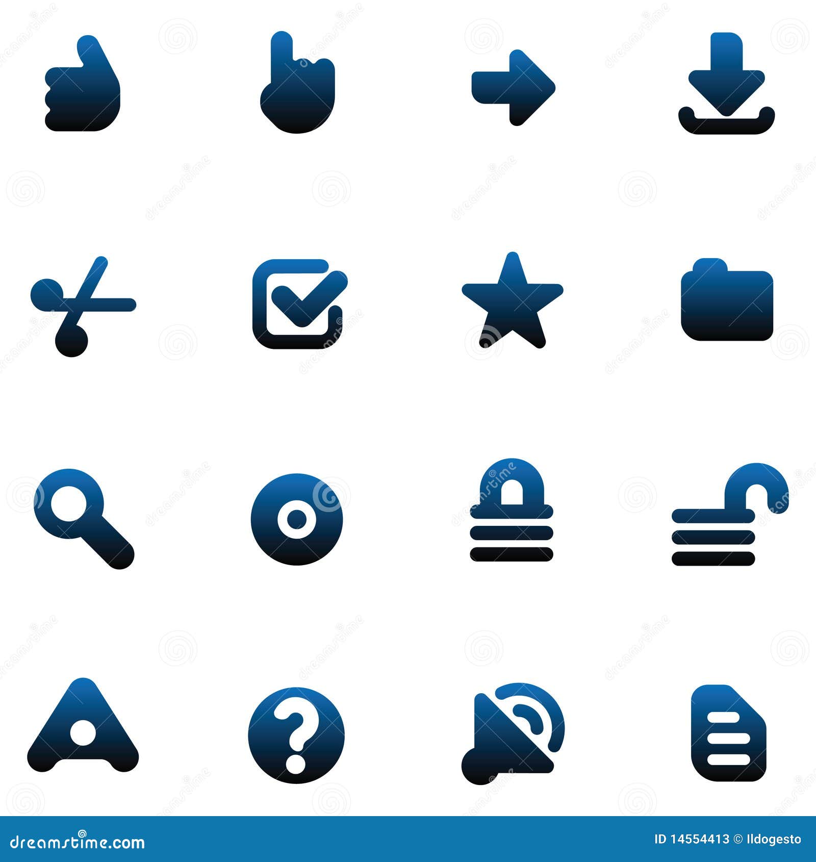 Buttons for Internet stock vector. Illustration of shape - 14554413