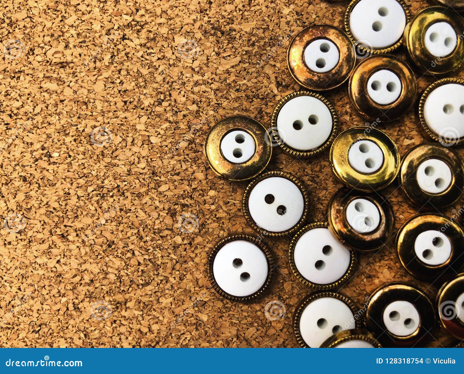 Buttons, Lots of Buttons. Buttons for Sewing and Craft Stock Photo ...