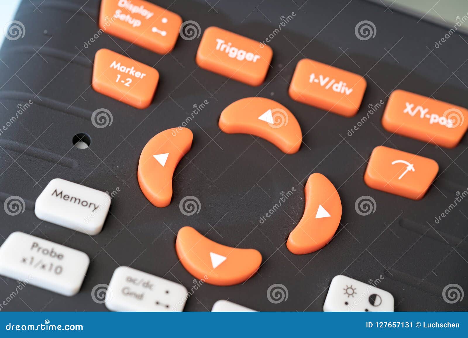Buttons on Modern Medical Device Stock Image - Image of device, digital ...