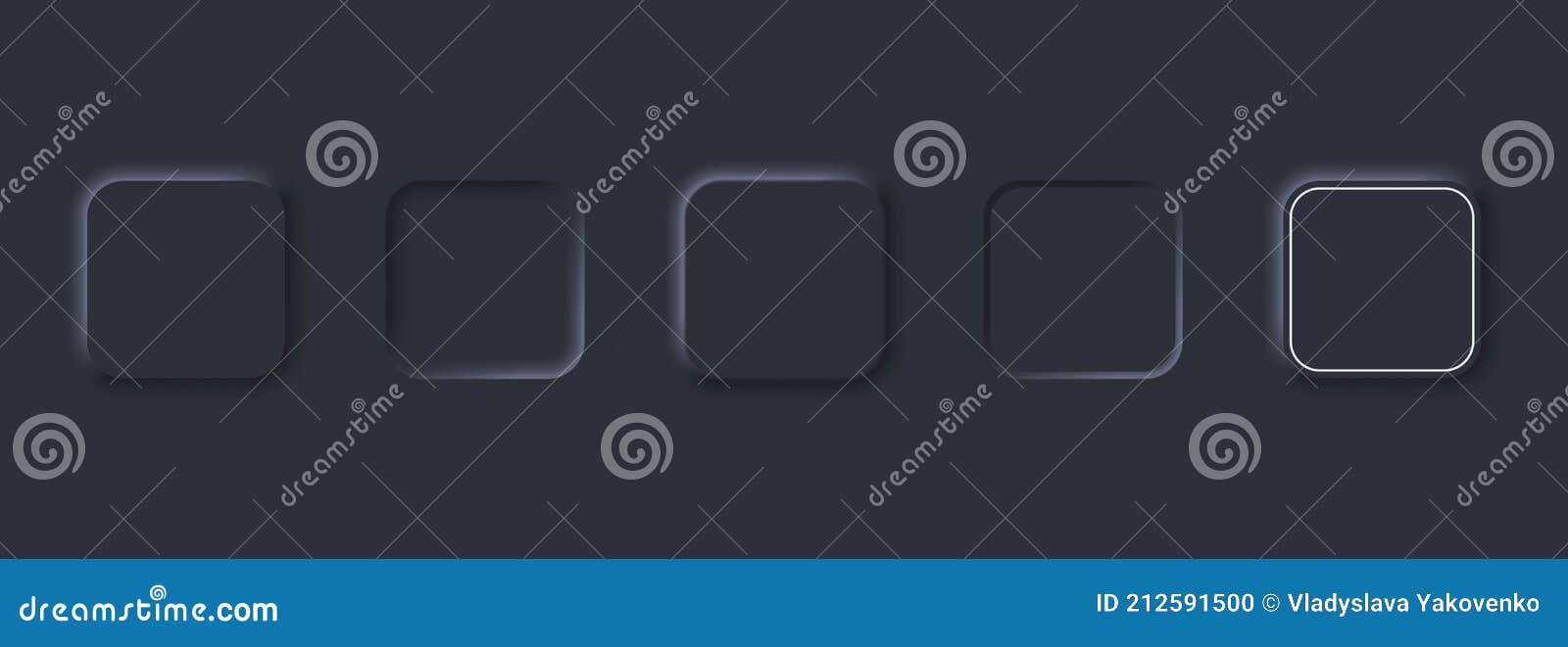 Buttons in Neomorphism Style for Website or App. UI Blank Buttons. User ... Buttons in Neomorphism Style for Website or App. UI Blank Buttons. User ...