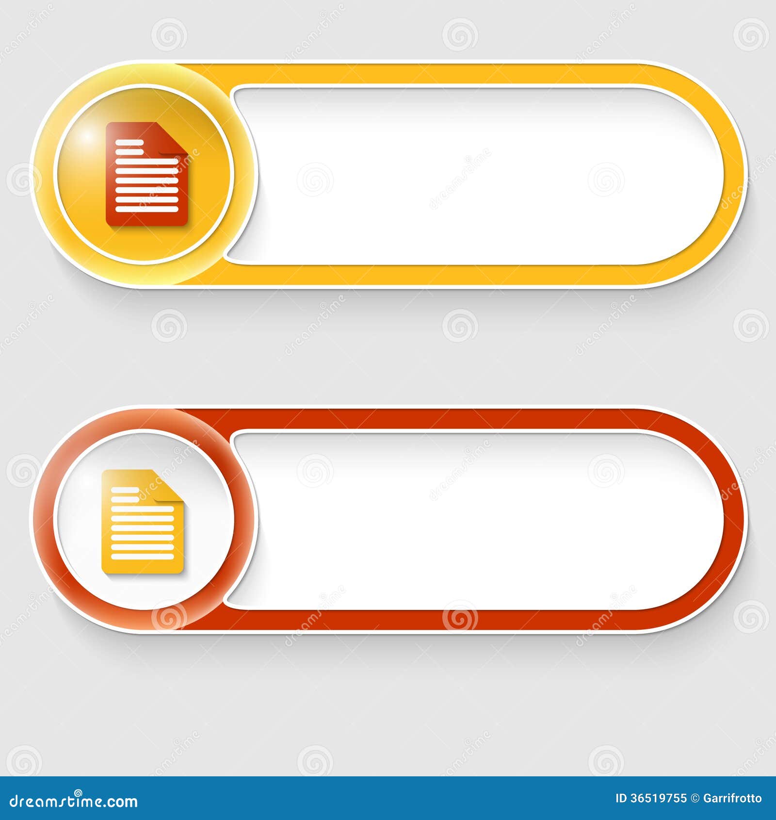 Buttons with note icon stock vector. Illustration of mark - 36519755