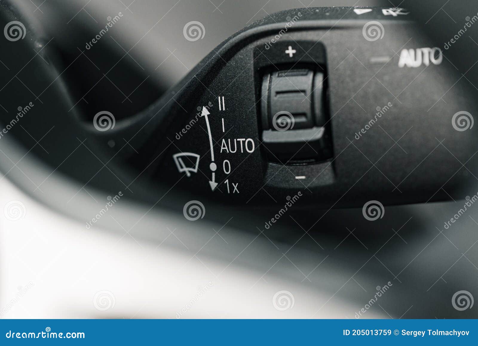 Buttons Panel of the Car on the Dashboard Stock Image - Image of ...