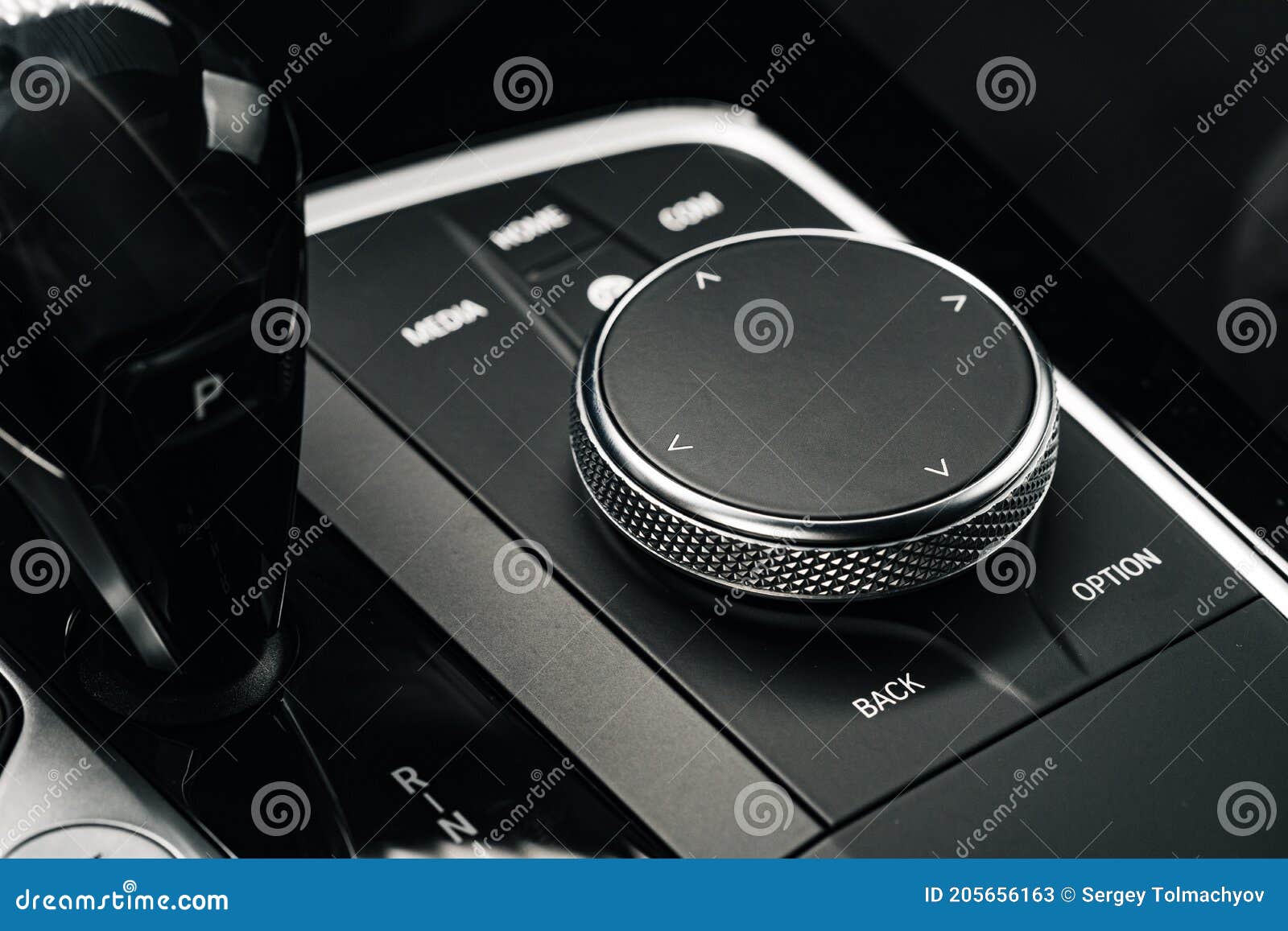 Buttons Panel of the Car on the Dashboard Stock Image - Image of ...