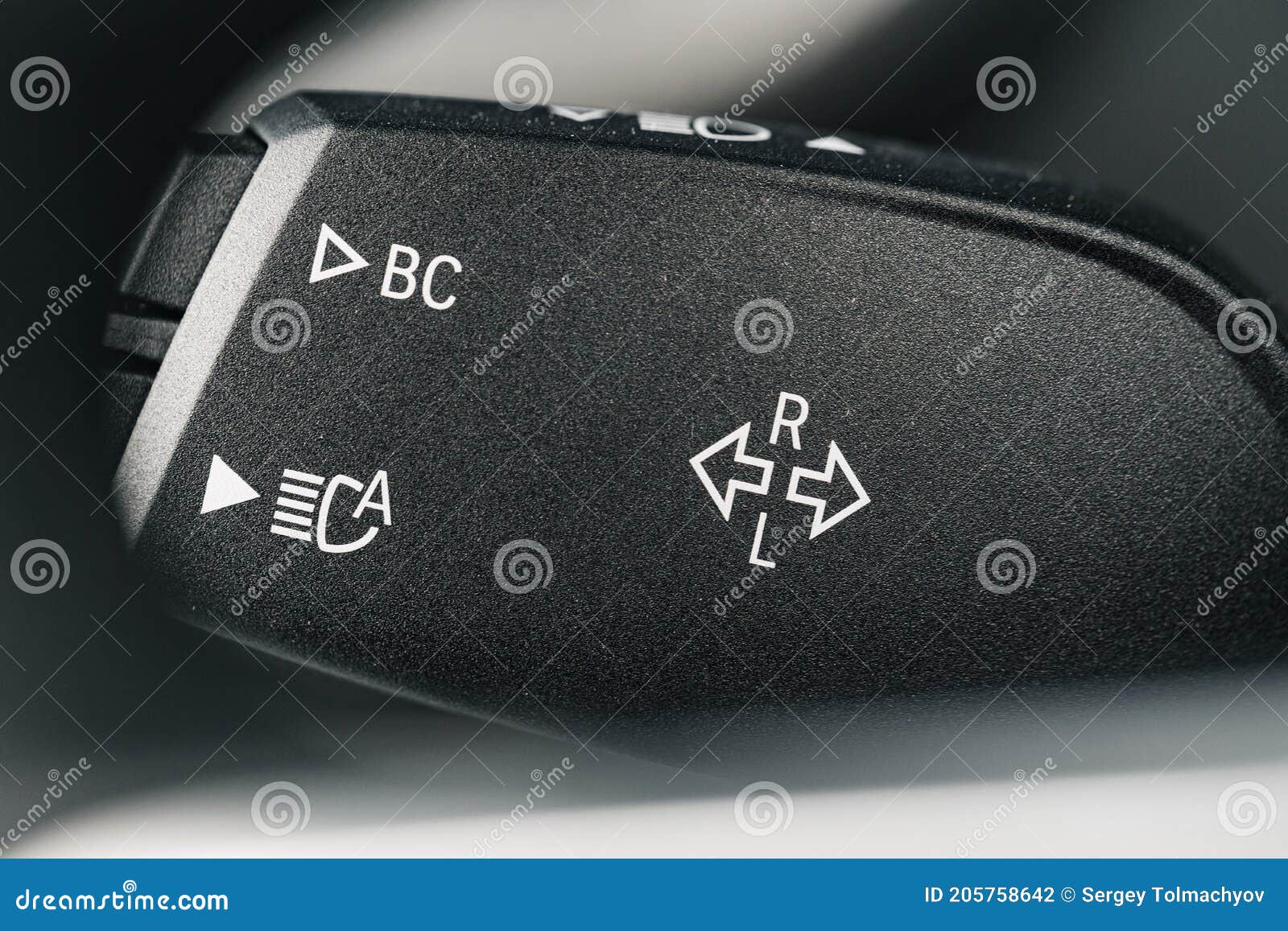 Buttons Panel of the Car on the Dashboard Stock Photo - Image of ...