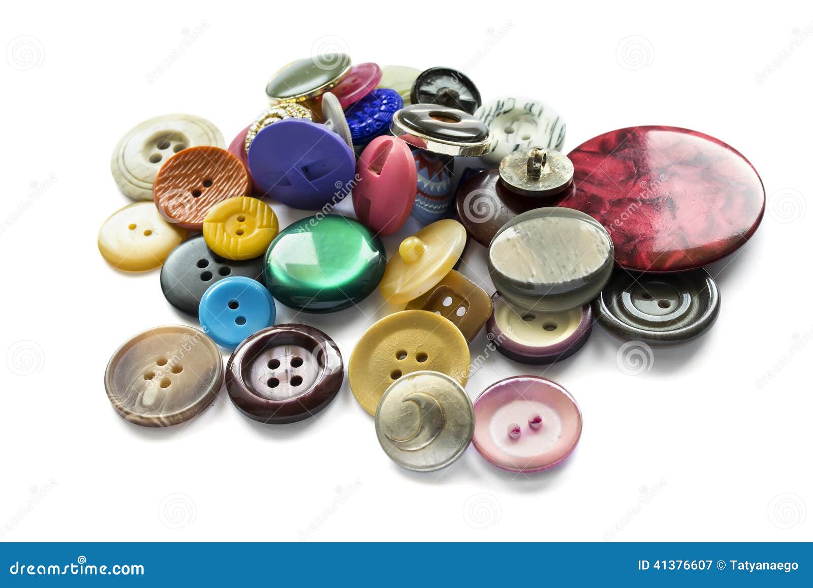 Buttons stock image. Image of handiwork, circle, decor - 41376607