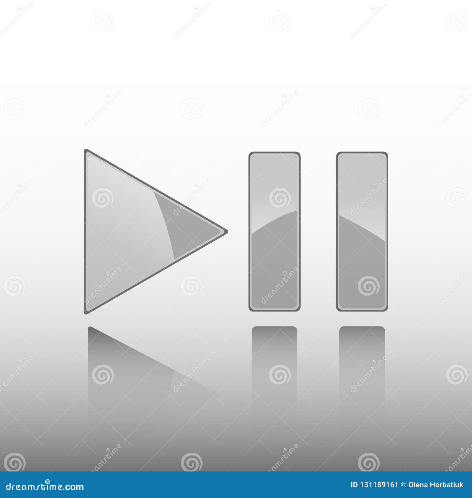 Pause Vector Icon On Transparent Background, Pause Logo Design ...