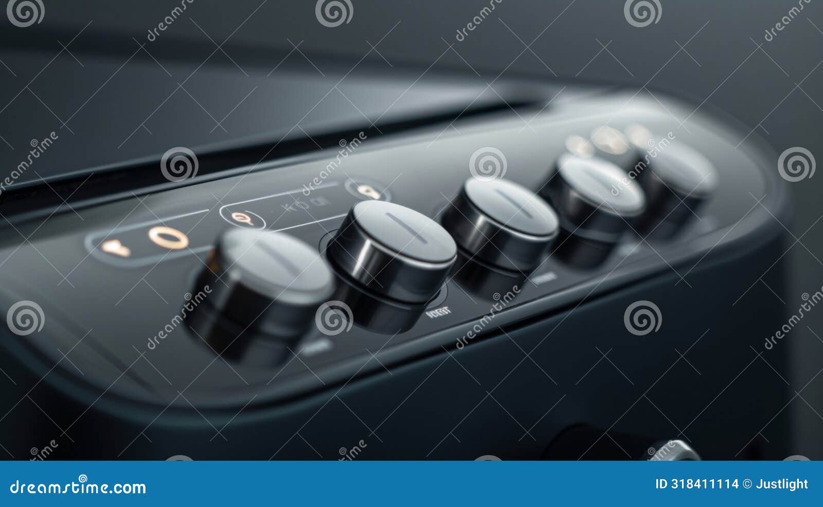 The Buttons And S On A Toaster Each With A Unique Symbol Or Number To ...