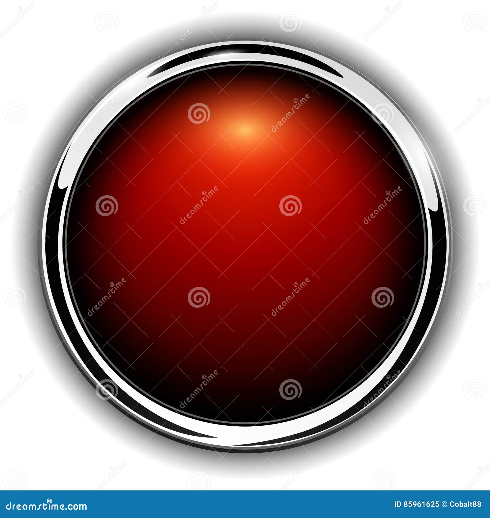 Buttons shiny metallic stock vector. Illustration of ball - 85961625