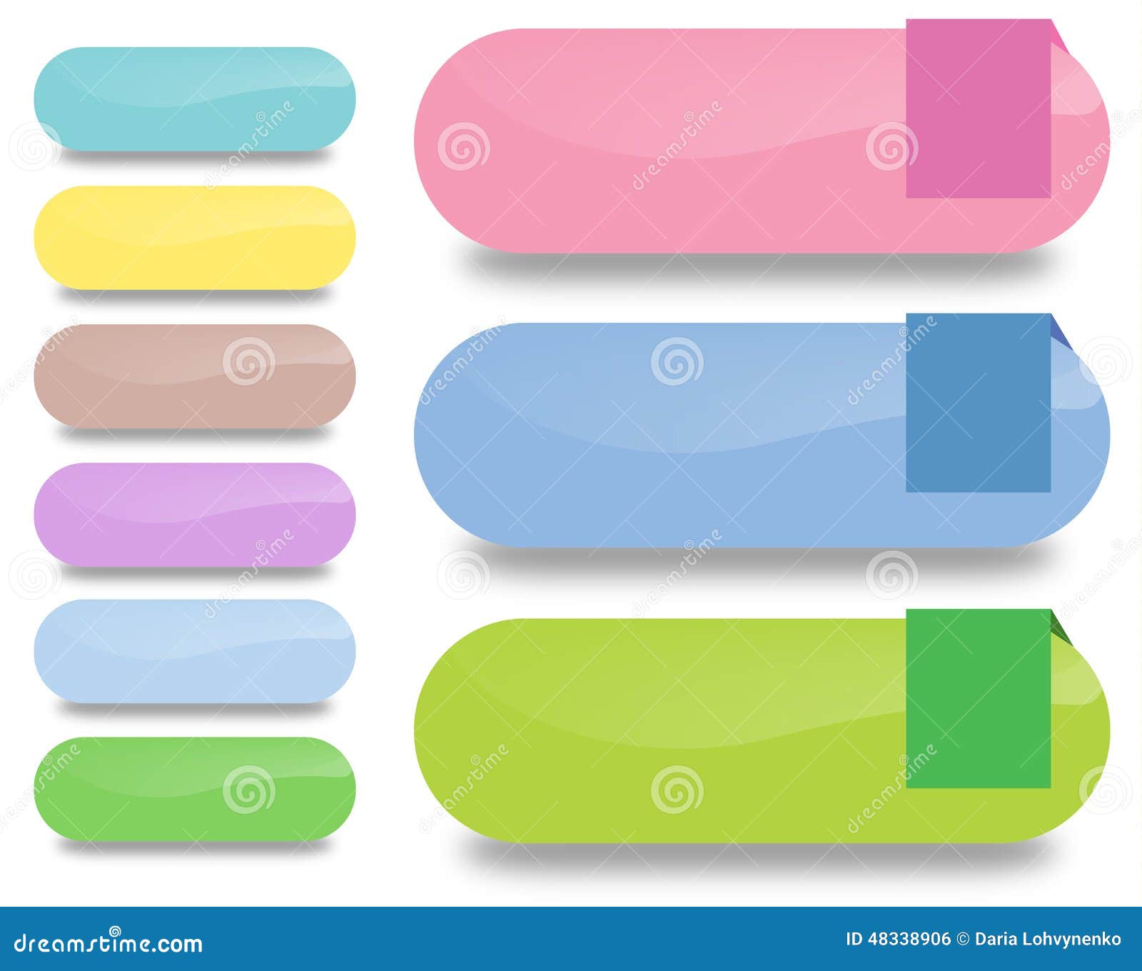 Buttons stock illustration. Illustration of cute, company - 48338906