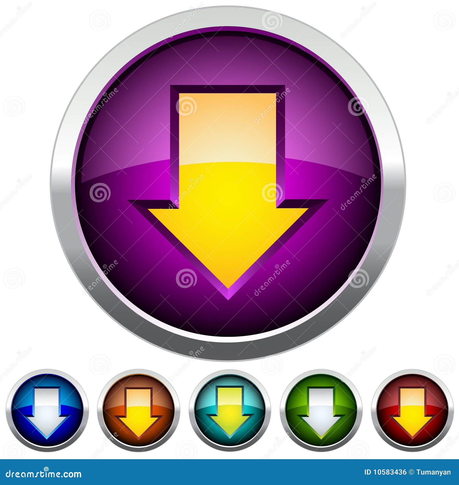 Buttons for Web Applications. Stock Vector - Illustration of beautiful ...