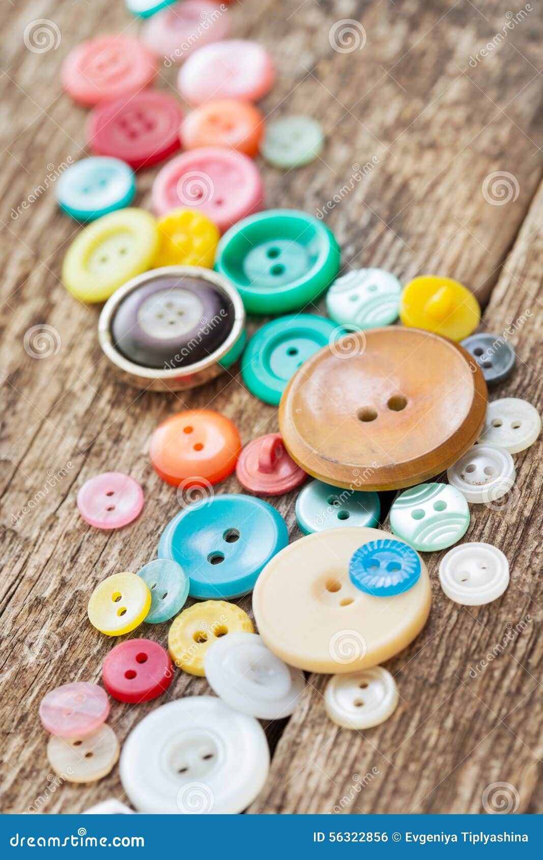 Buttons on wooden boards stock photo. Image of group - 56322856