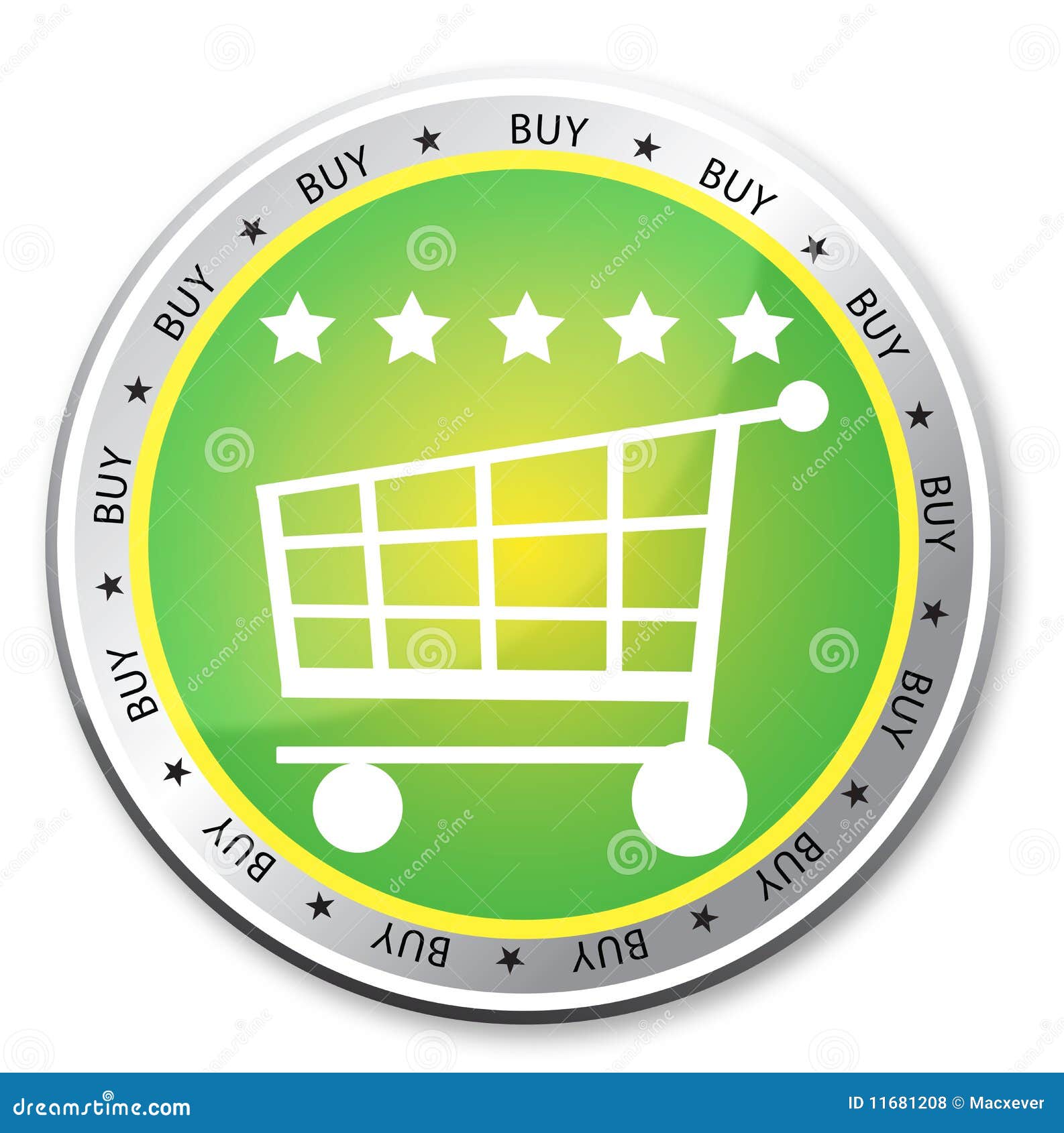Buy Button stock illustration. Illustration of arrow - 11681208