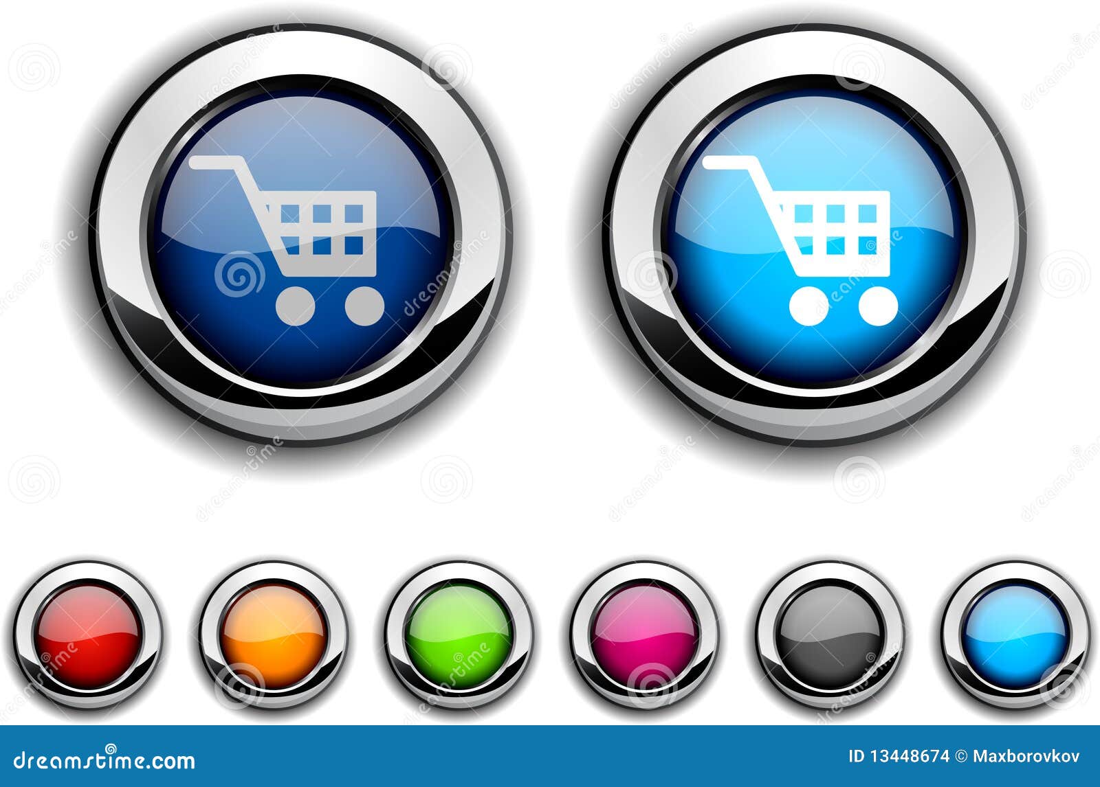 Buy button. stock illustration. Illustration of eps10 - 13448674