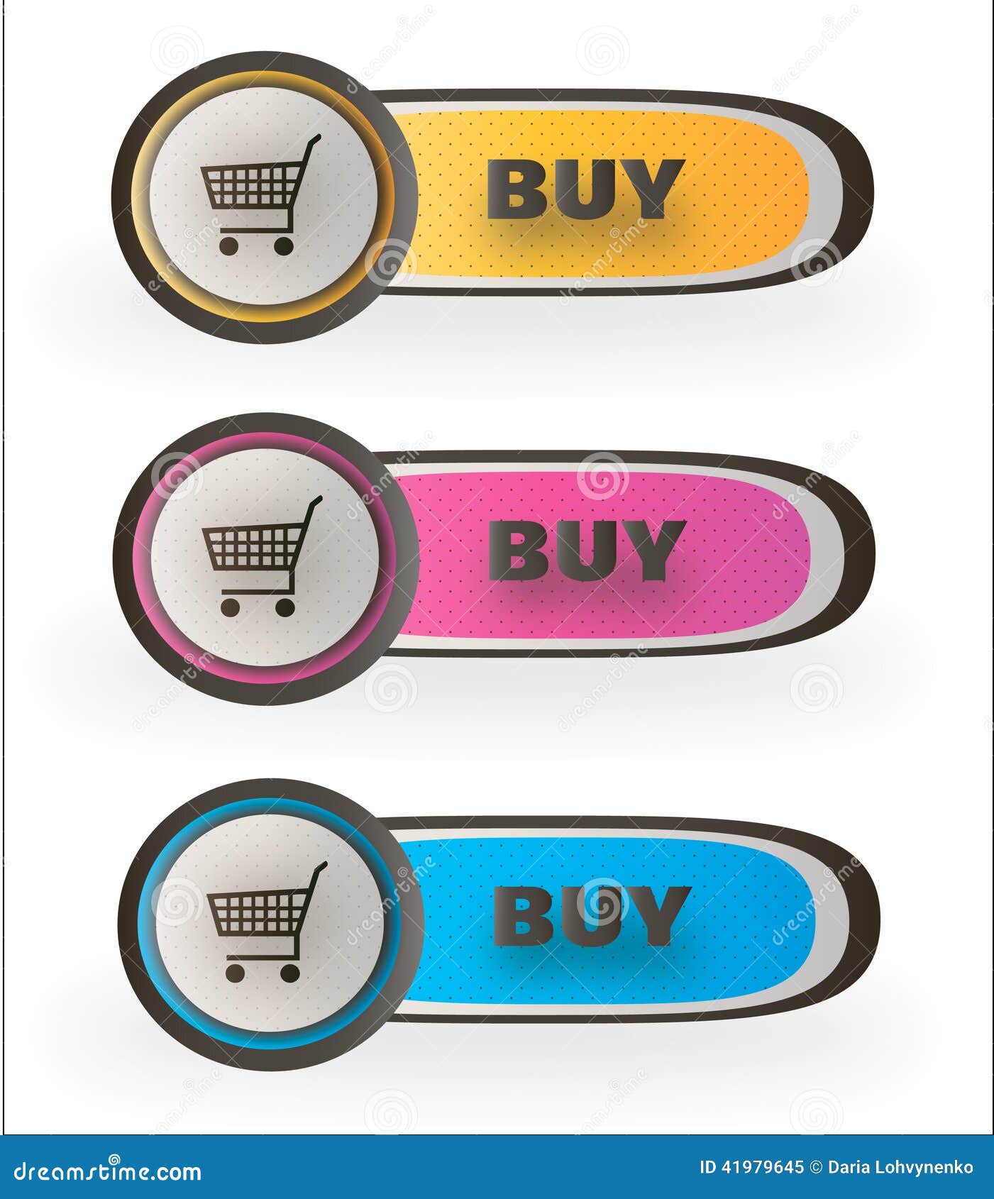 BUY buttons stock illustration. Illustration of element - 41979645