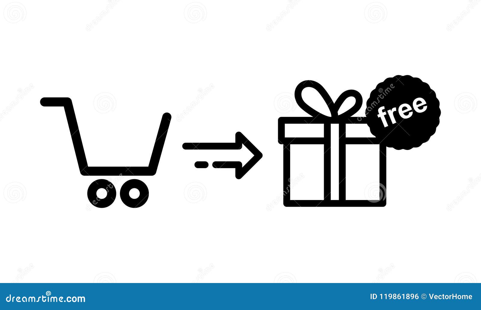 Buy & Get Icon, Vector Illustration Stock Vector - Illustration of ...