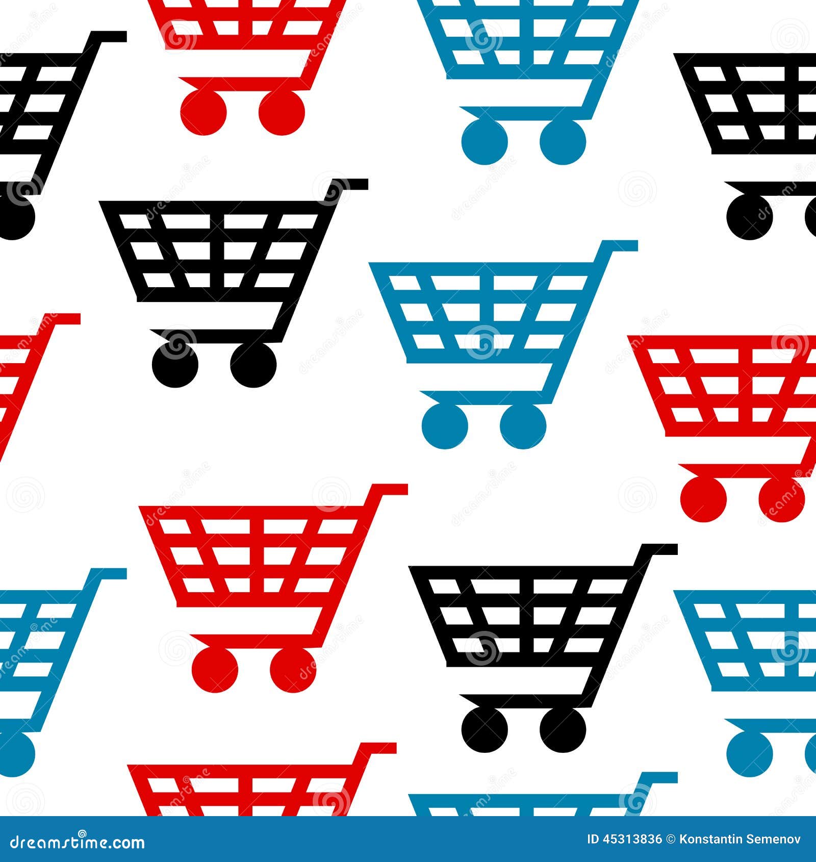 Buy icon seamless pattern stock vector. Illustration of graphic - 45313836