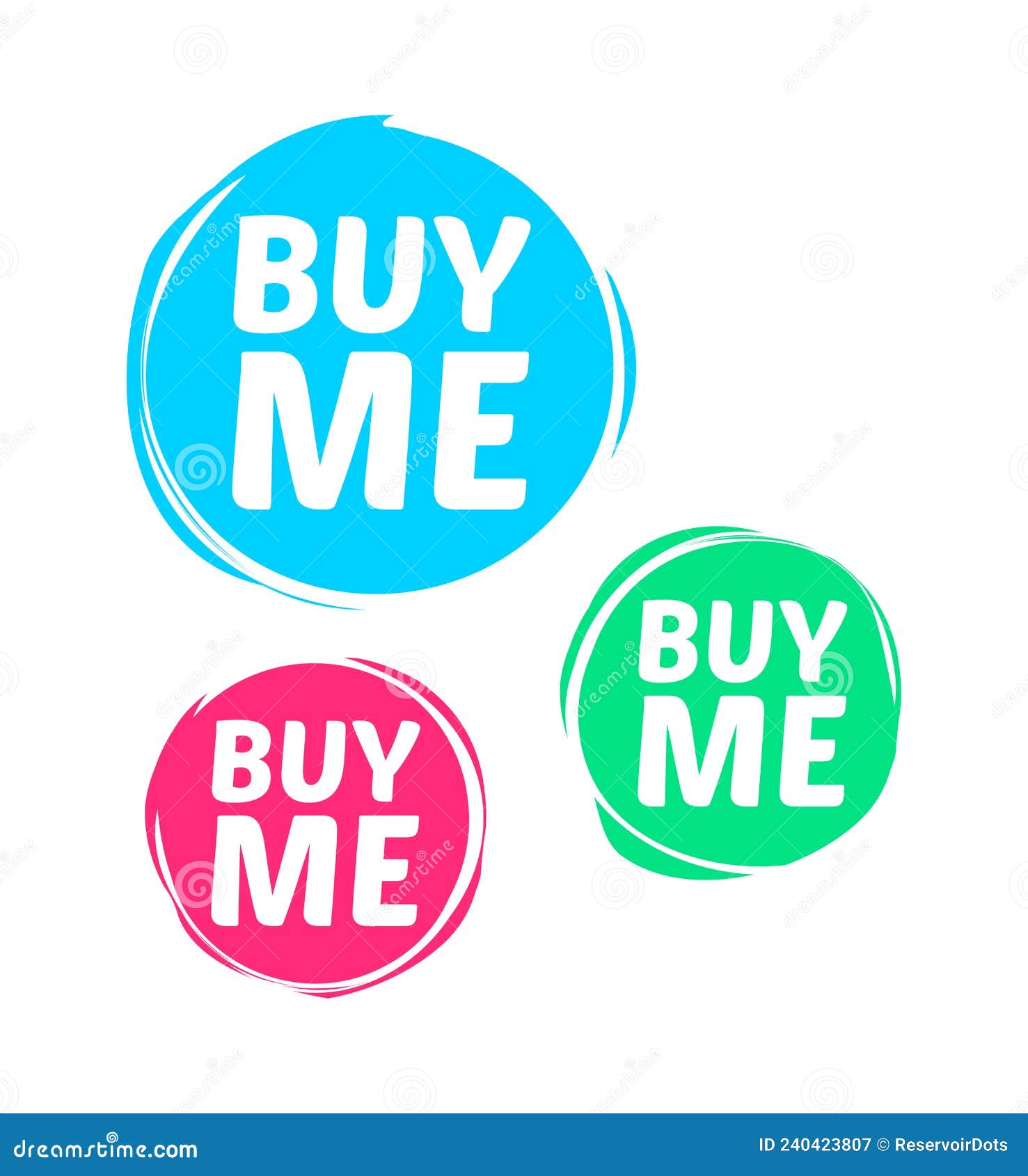 Buy Me Marks stock vector. Illustration of rubber, sign - 240423807