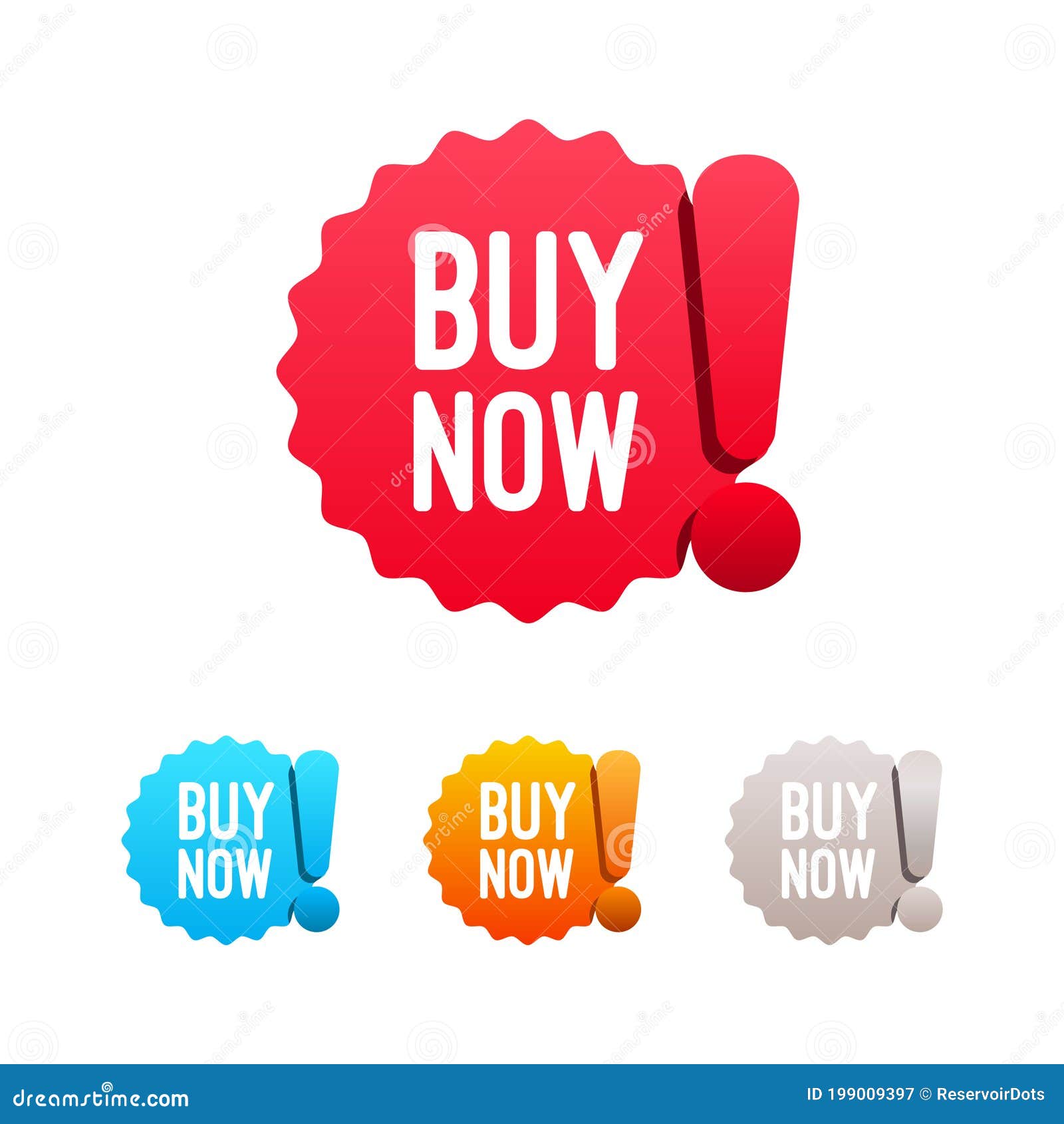 Buy Now Labels stock vector. Illustration of icon, shop - 199009397