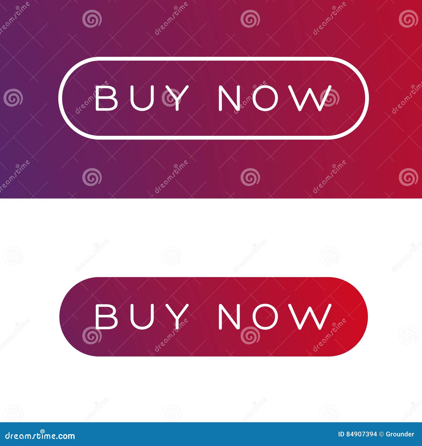 Buy Now modern button flat stock vector. Illustration of vector - 84907394