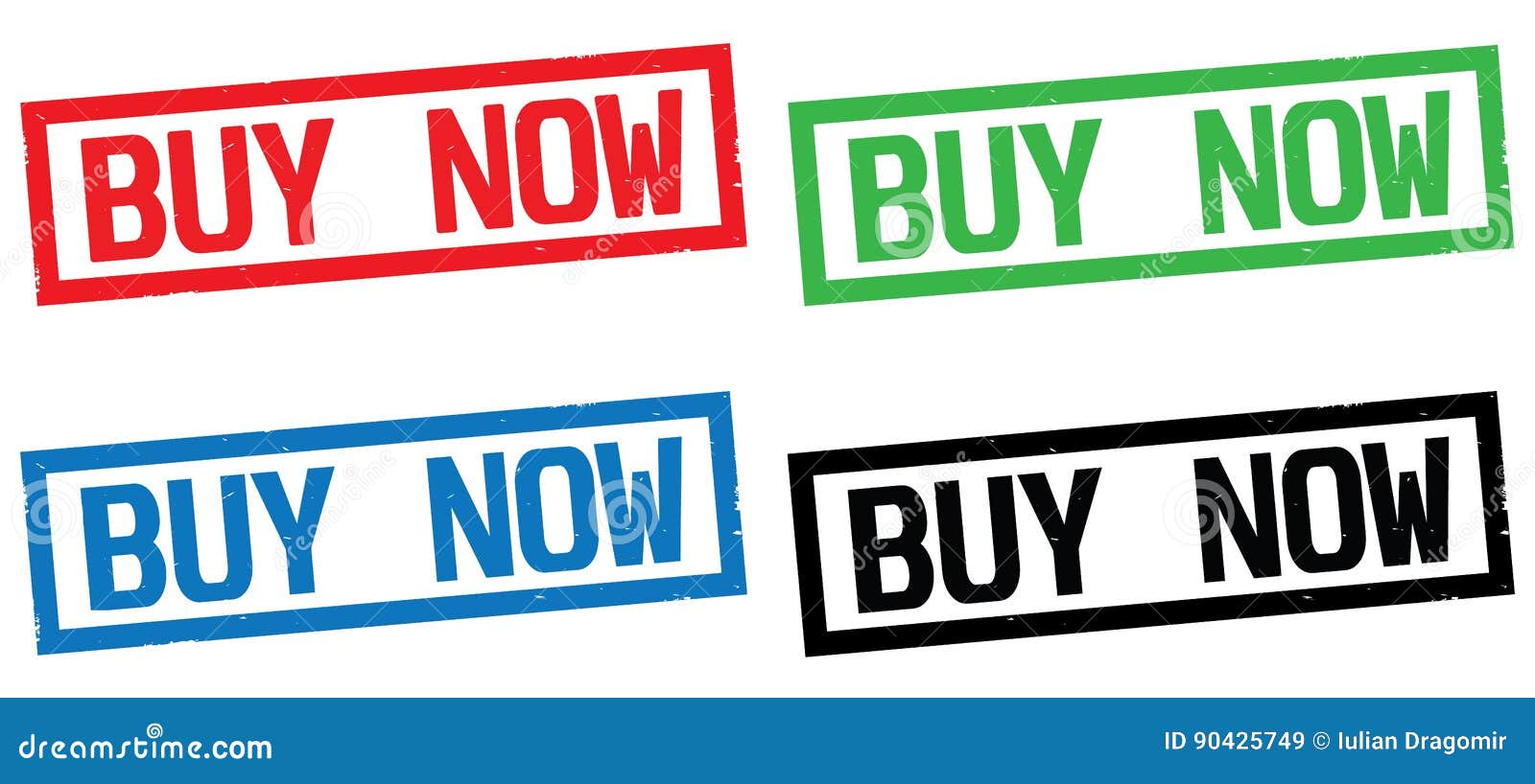 BUY NOW Text, on Rectangle Border Stamp Sign. Stock Illustration ...