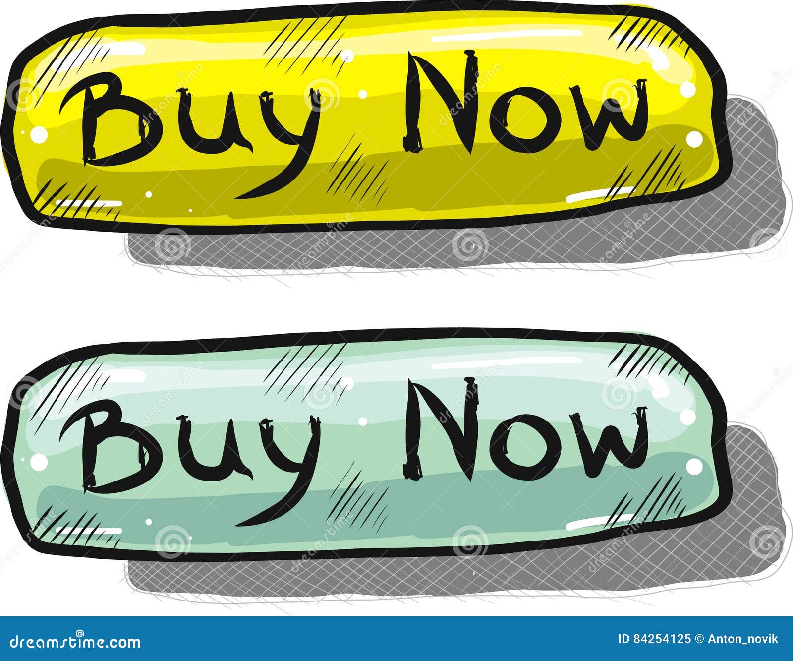 Buy Now Vector Button Sketch Web File Stock Vector - Illustration of ...
