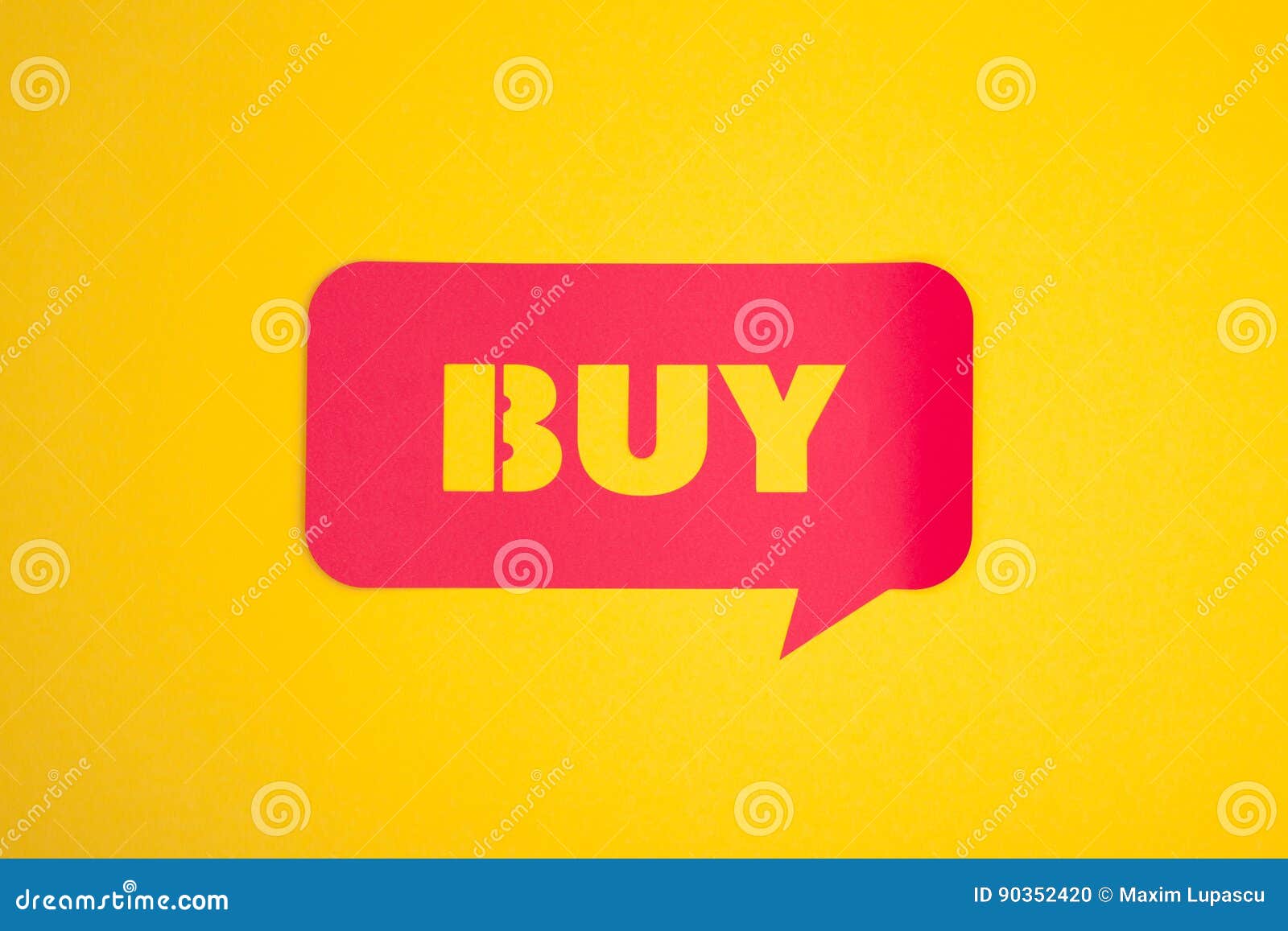 The buy word in a cloud stock photo. Image of bubble - 90352420