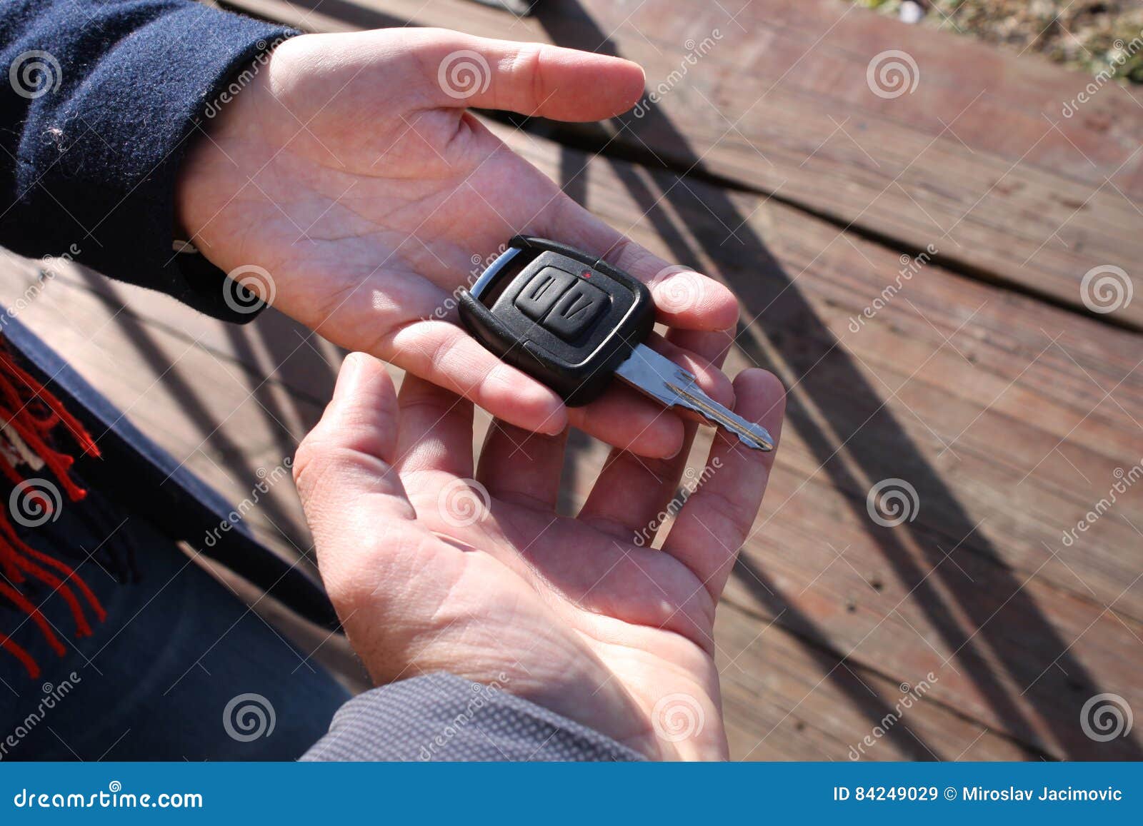 Buyer`s Hand Taking a Car Key Stock Image - Image of change, clean ...