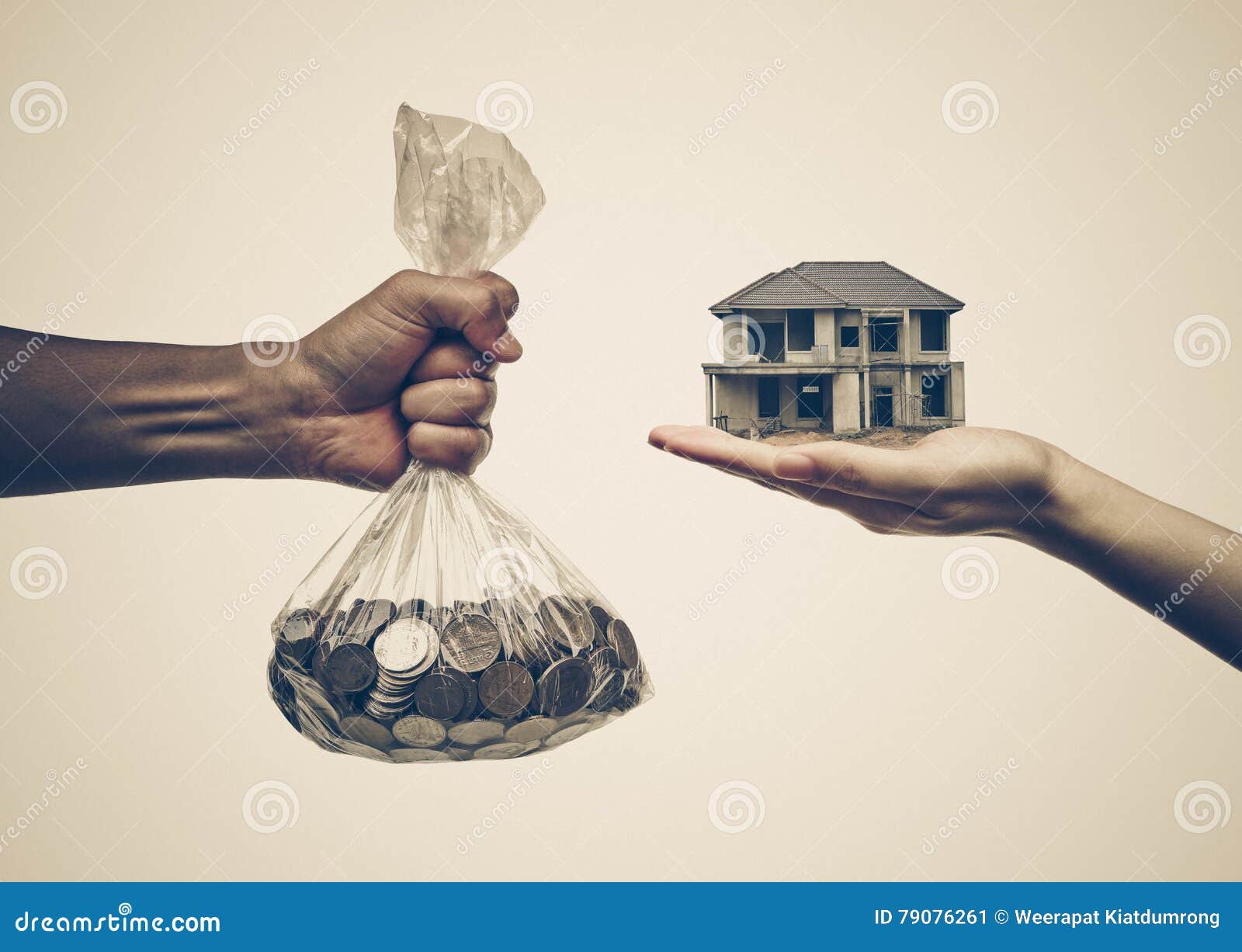 Buying a house stock image. Image of buyer, consumer - 79076261