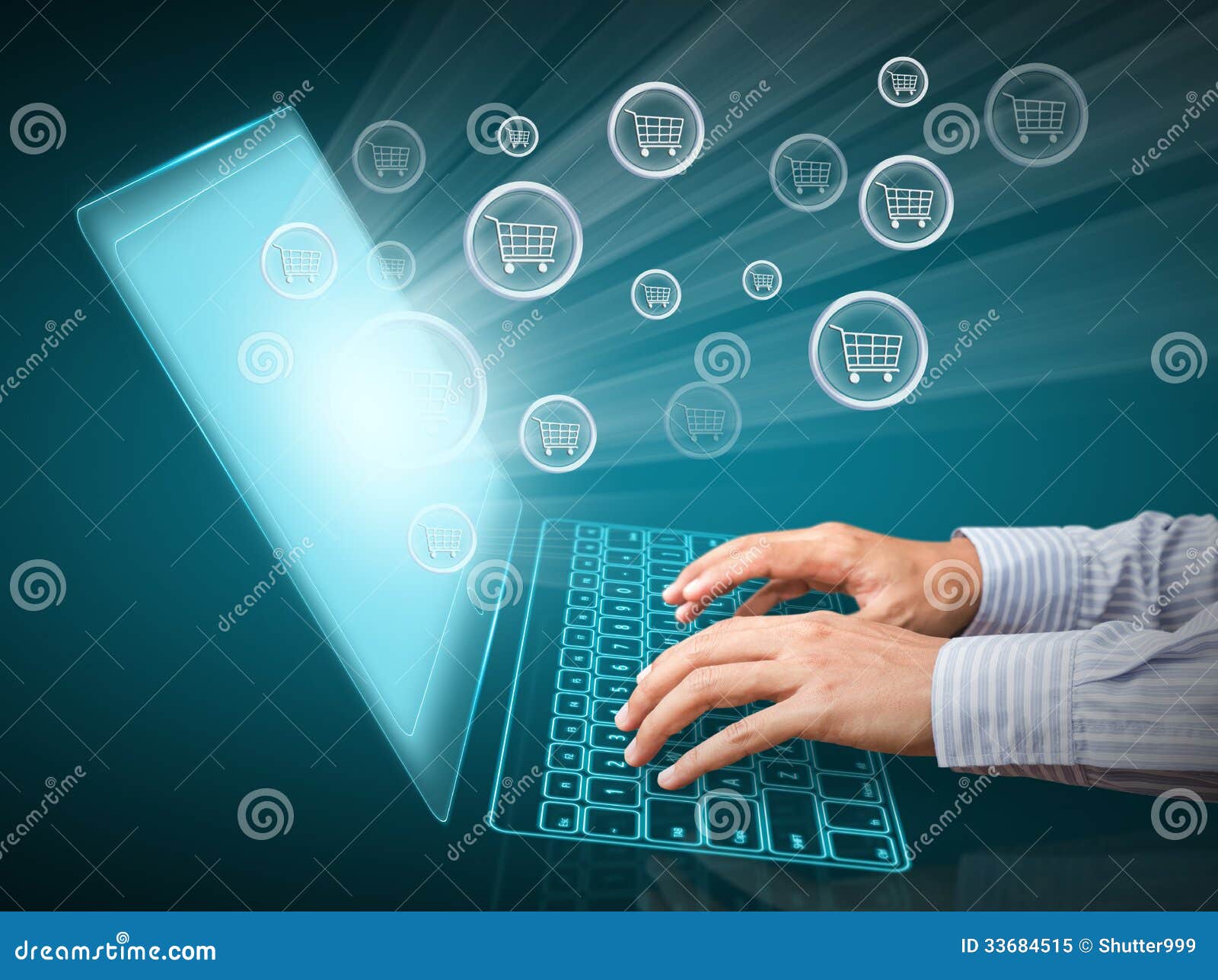 Buying online stock image. Image of ecommerce, retail - 33684515