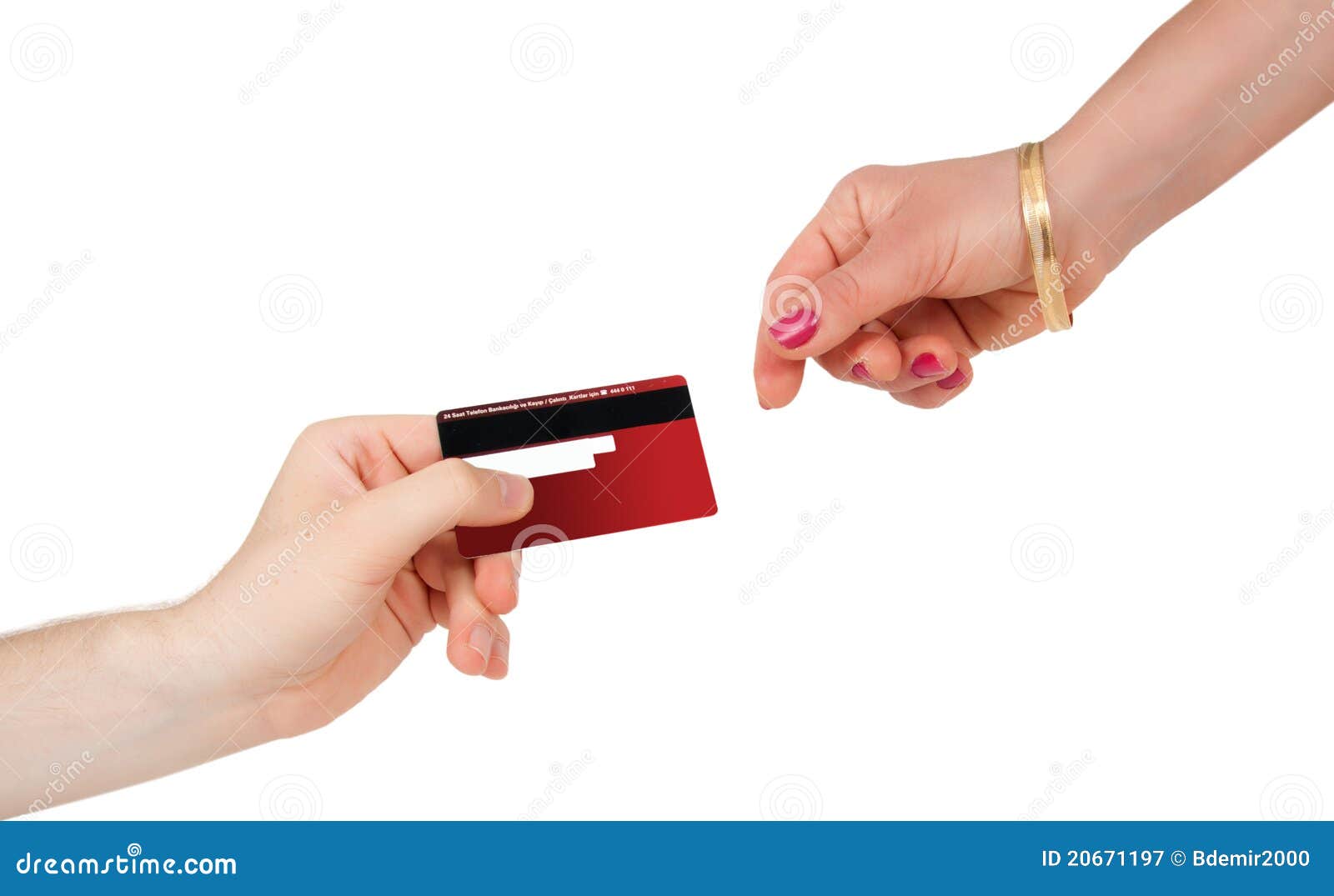 Buying and Paying Money with Credit Card Stock Image - Image of cashier ...