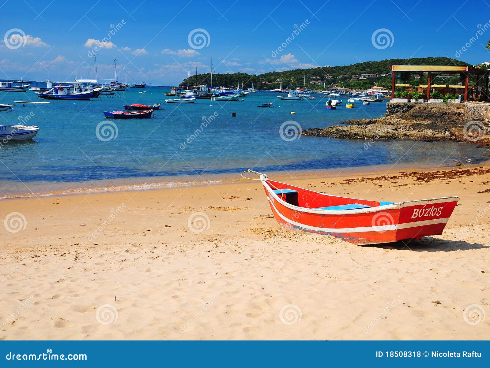 Buzios, Brazil stock photo. Image of relaxation, buzios - 18508318