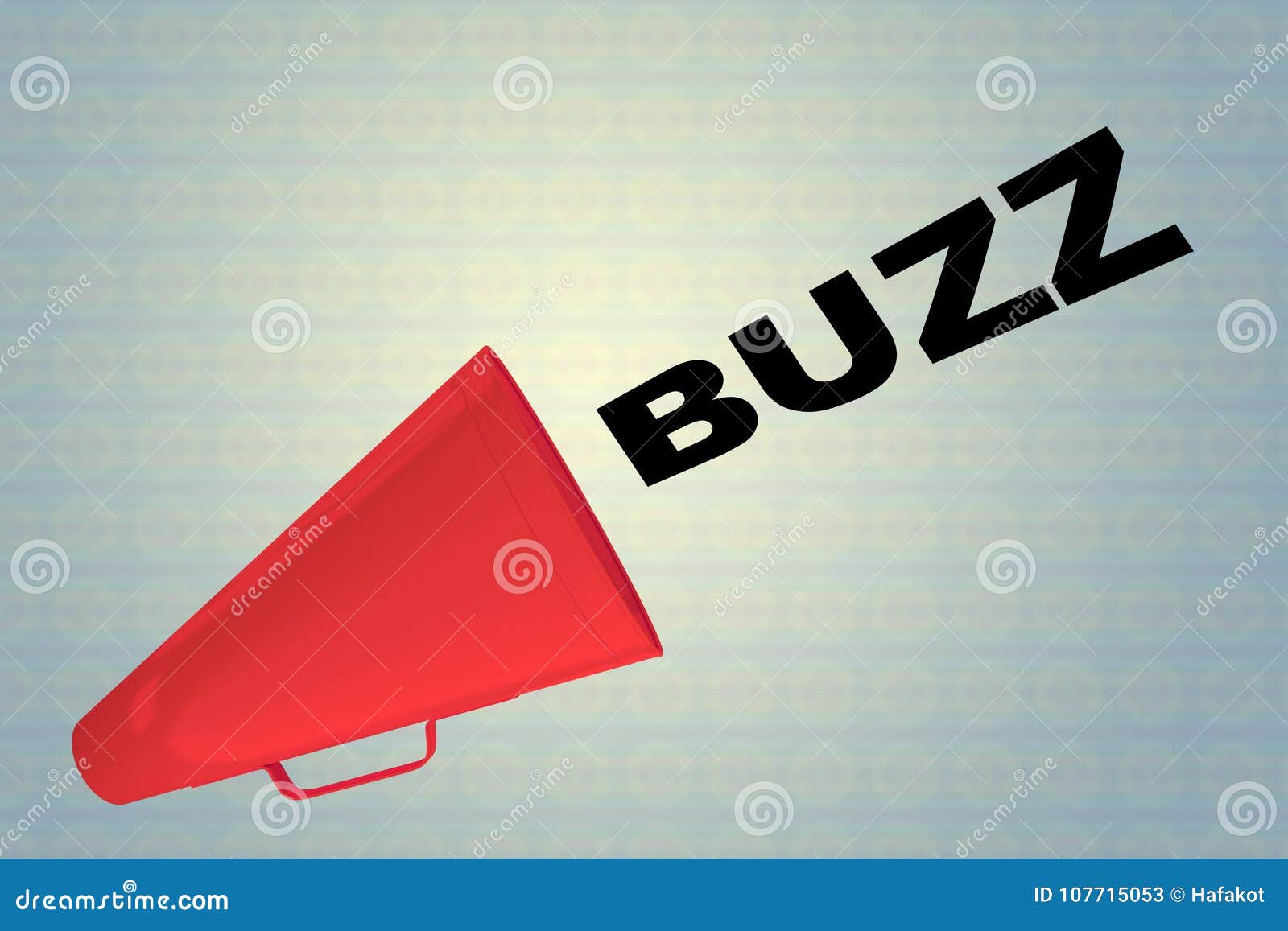 BUZZ - Communication Concept Stock Illustration - Illustration of flat ...