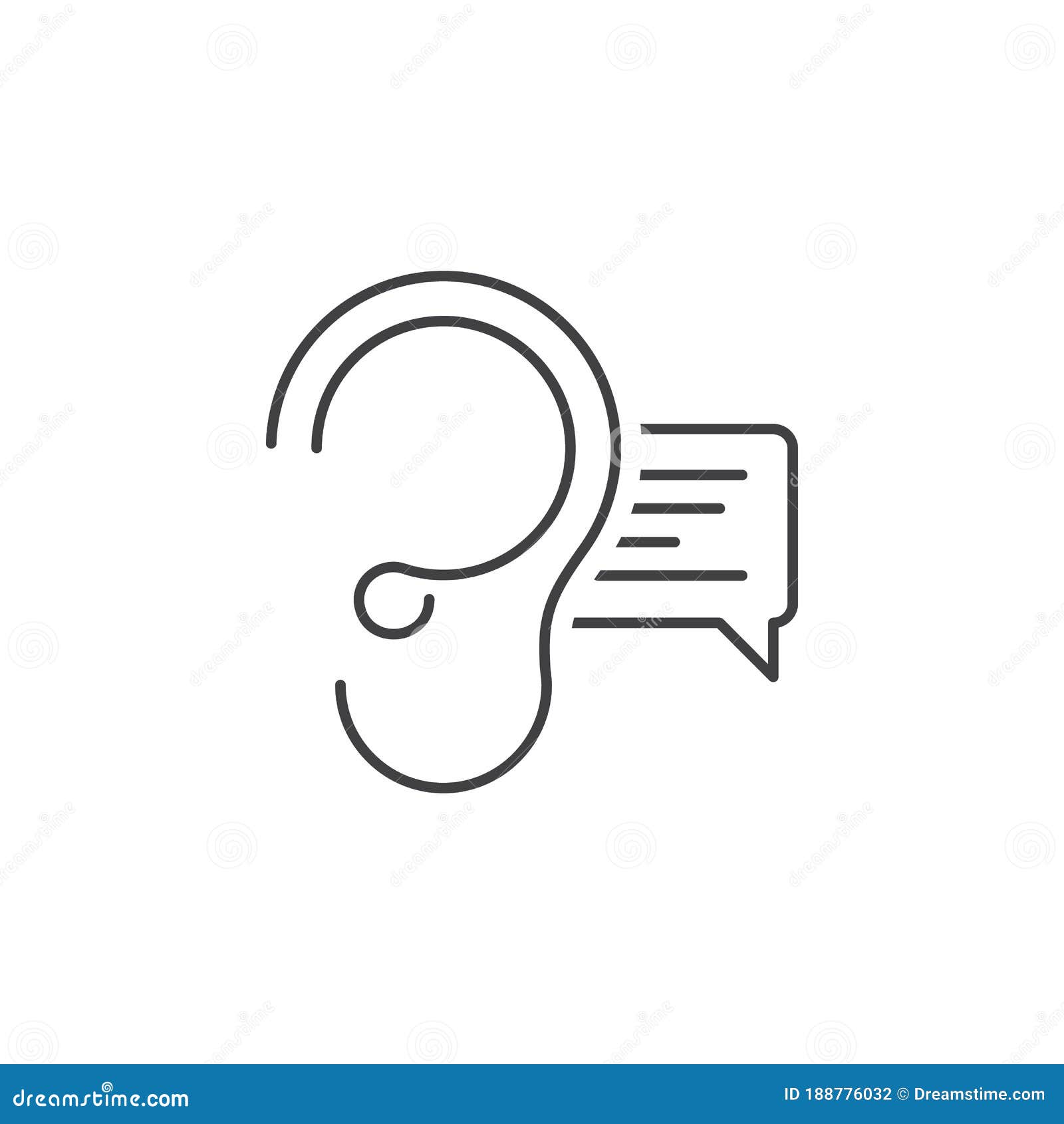 Buzz, Communication Icon. Element of Marketing and Advertising Icon for ...