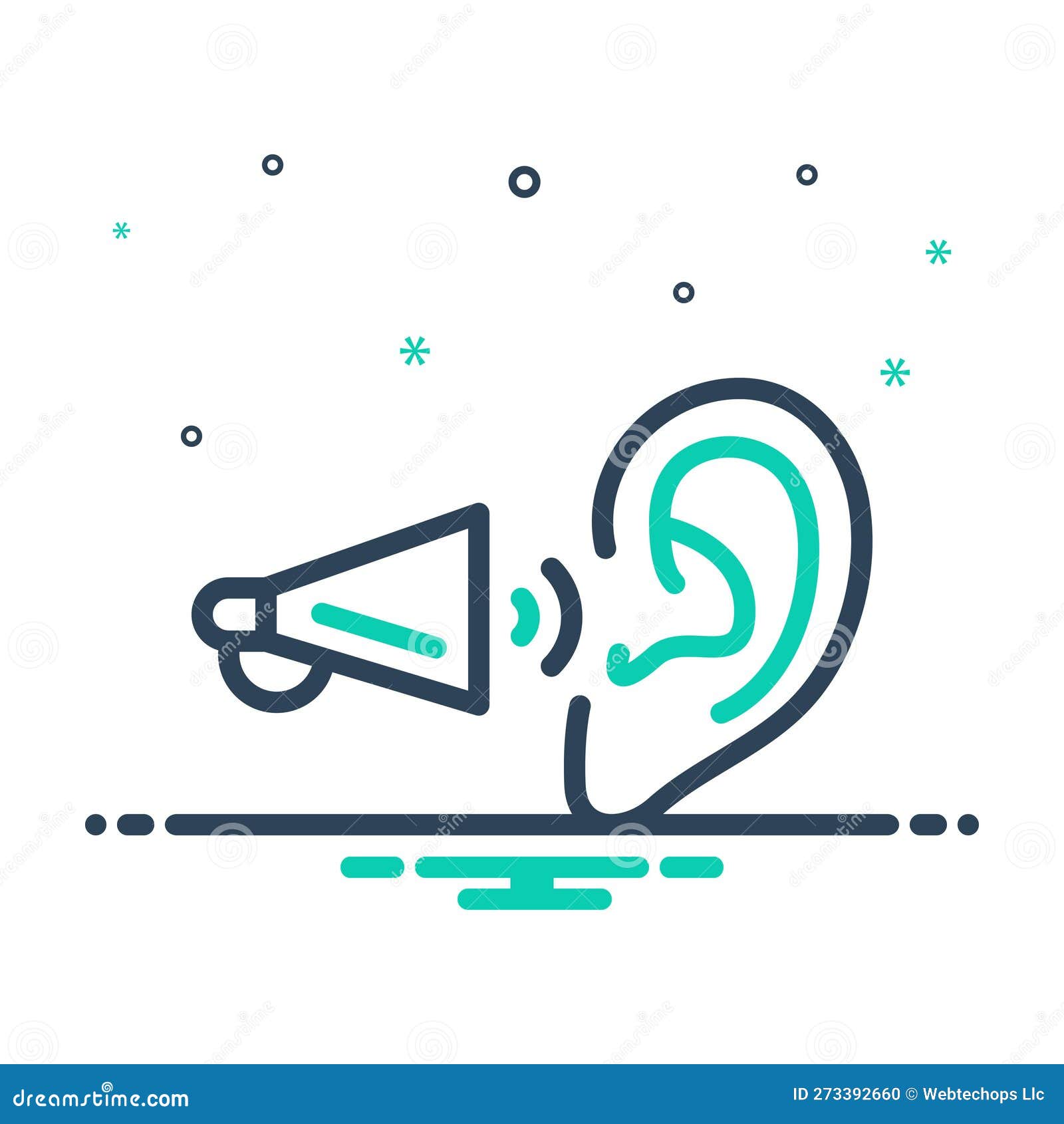 Mix Icon for Buzz, Buzzing and Voice Stock Vector - Illustration of ...