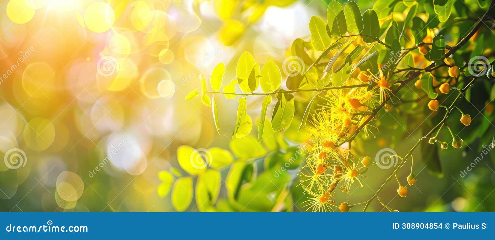 The Buzz of Pollination: a Bee S Dance with Wildflowers Stock Photo ...