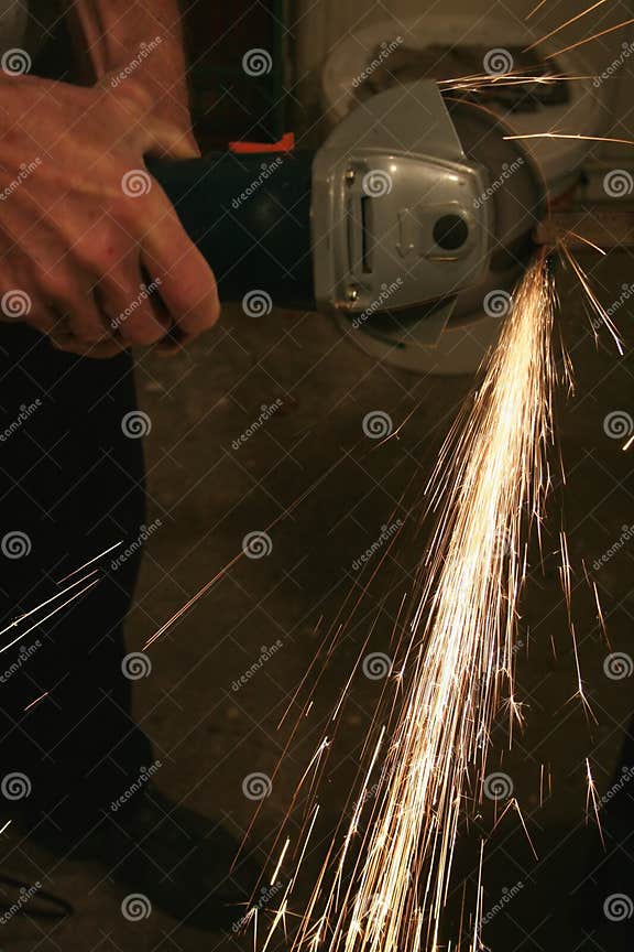 Buzz saw stock image. Image of sparks, darkness, buzsaw - 35075707