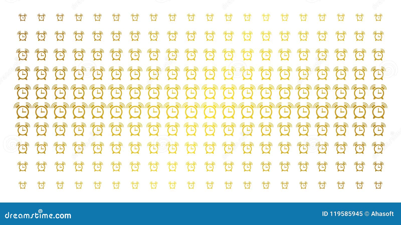 Buzzer Golden Halftone Array Stock Vector - Illustration of background ...