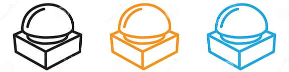 Buzzer Icon Vector Logo Set Collection for Web App Ui Stock ...