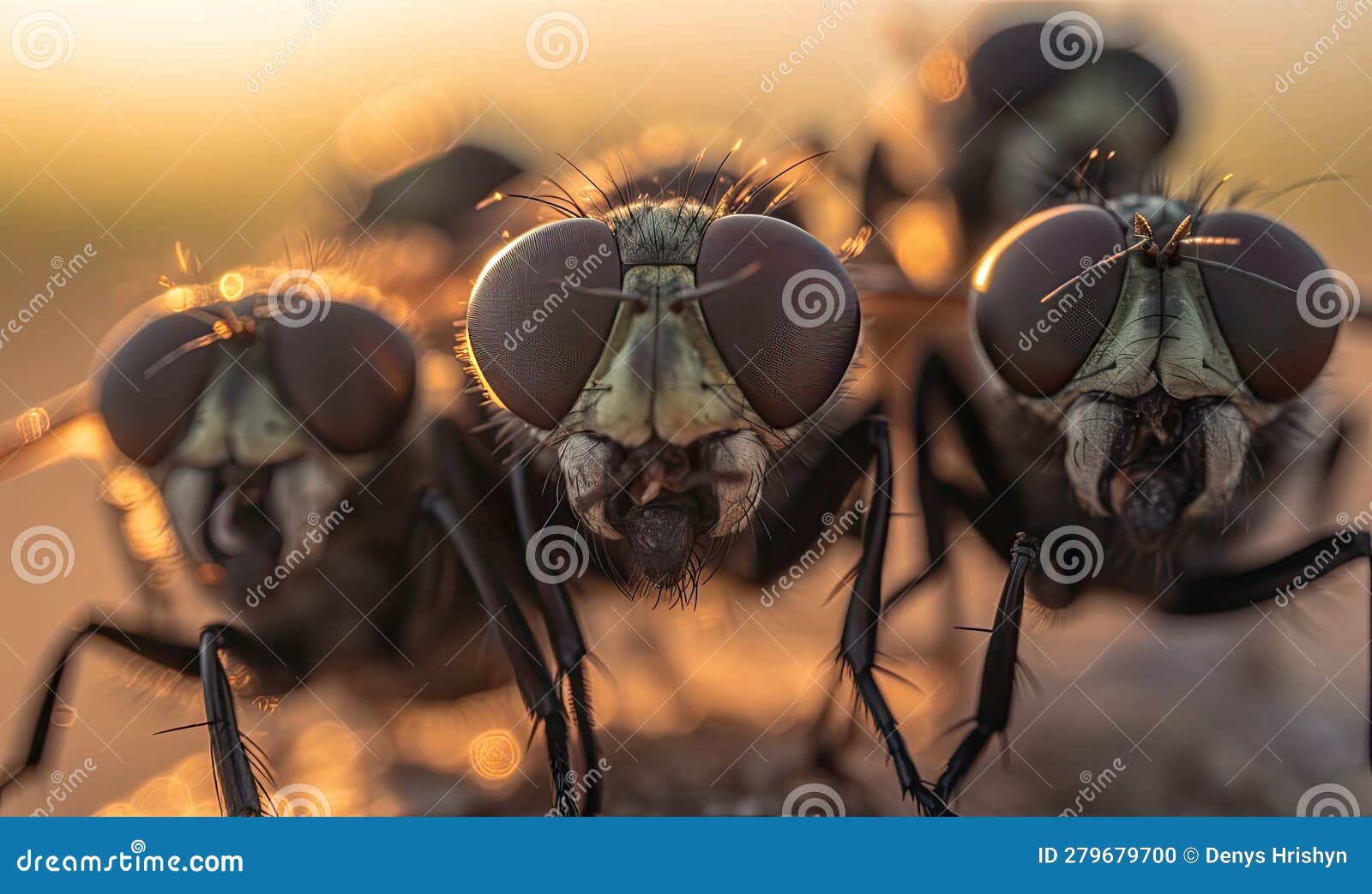 Buzzing Fly Captures Unique Perspective in Its Selfie. Creating Using ...