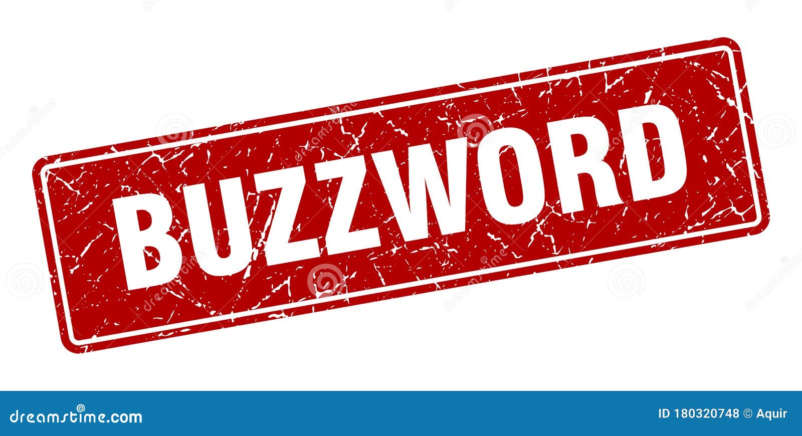 Buzzword Sign. Buzzword Grunge Stamp Stock Vector - Illustration of ...
