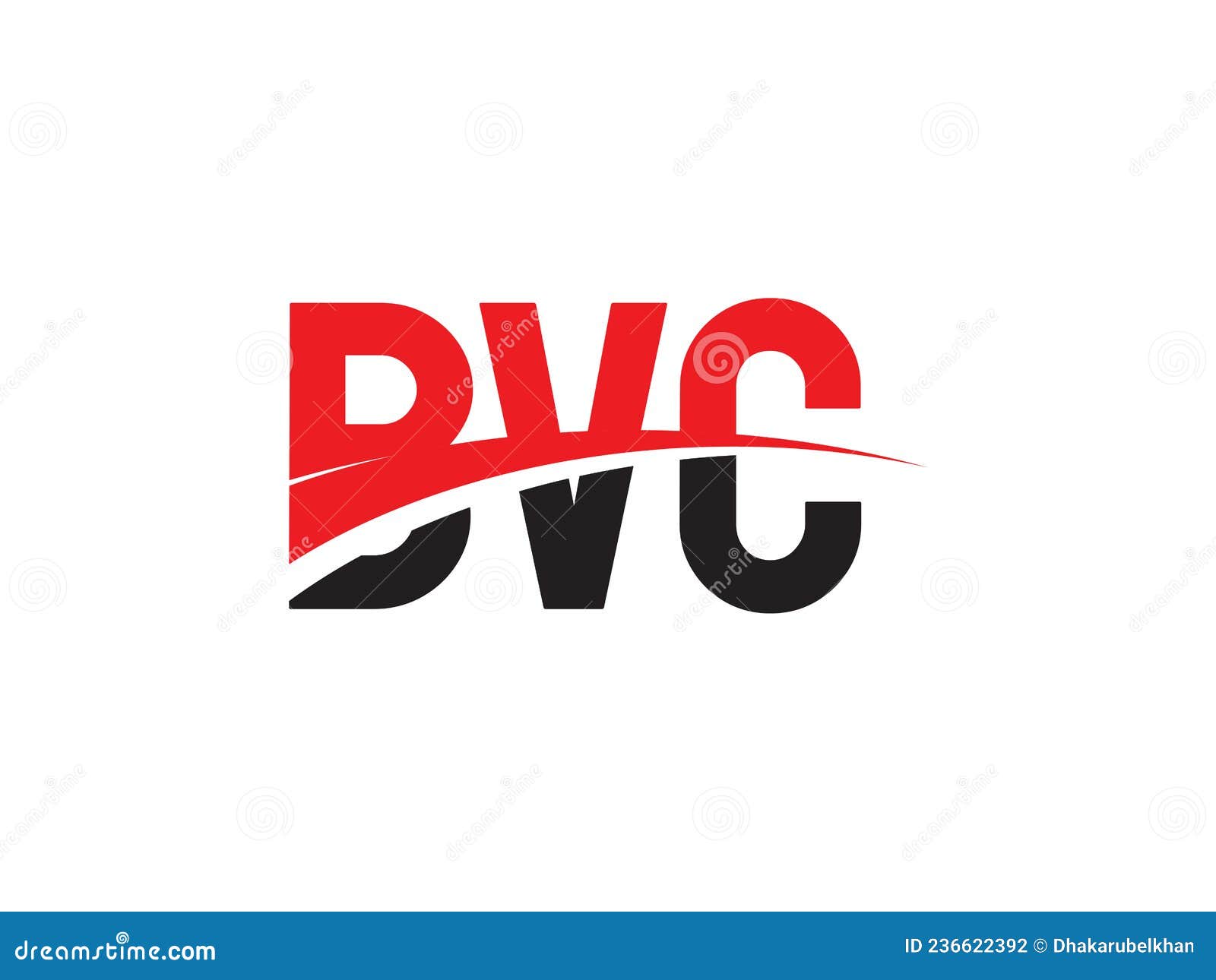 BVC Letter Initial Logo Design Vector Illustration Stock Vector ...