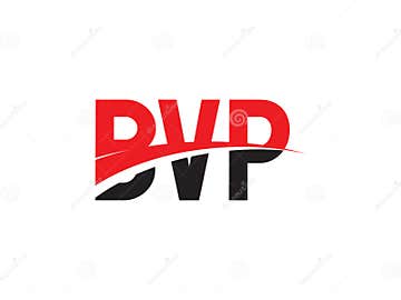BVP Letter Initial Logo Design Vector Illustration Stock Vector ...