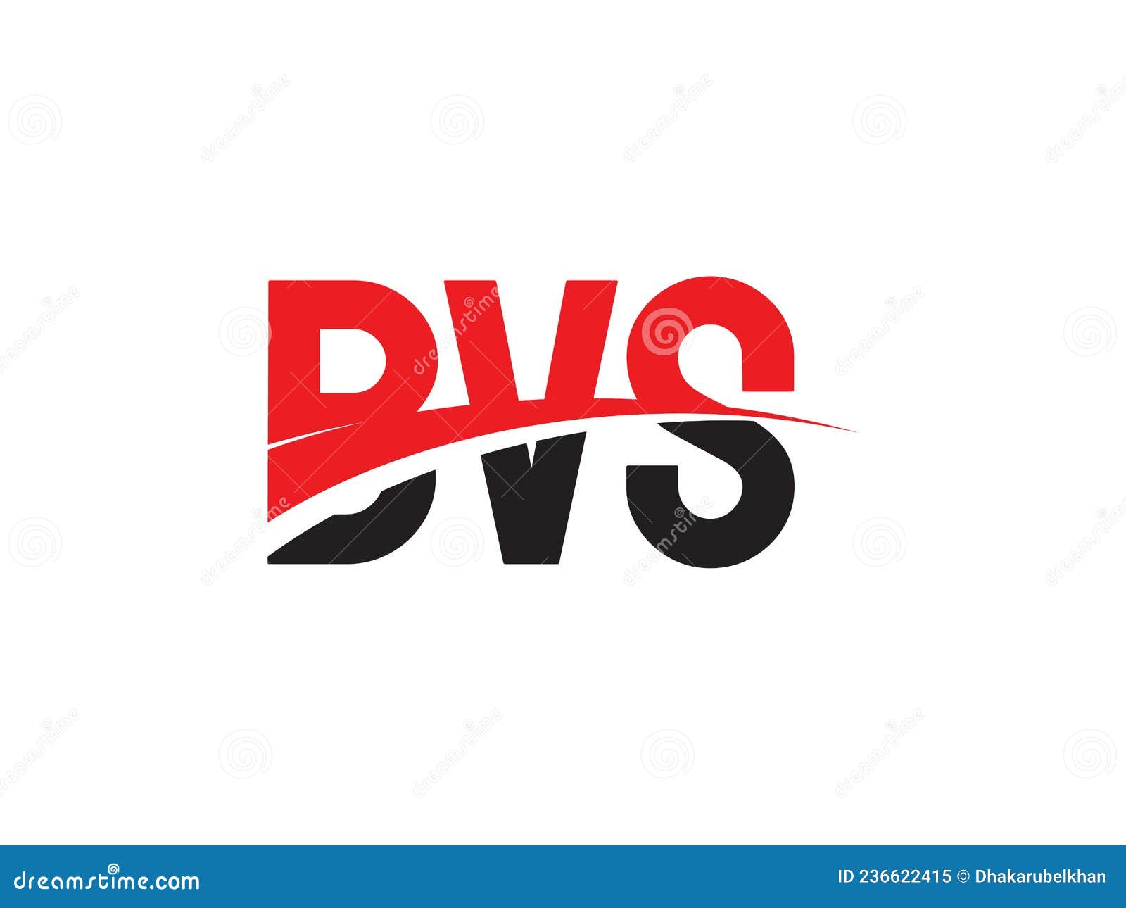 BVS Letter Initial Logo Design Vector Illustration Stock Vector ...