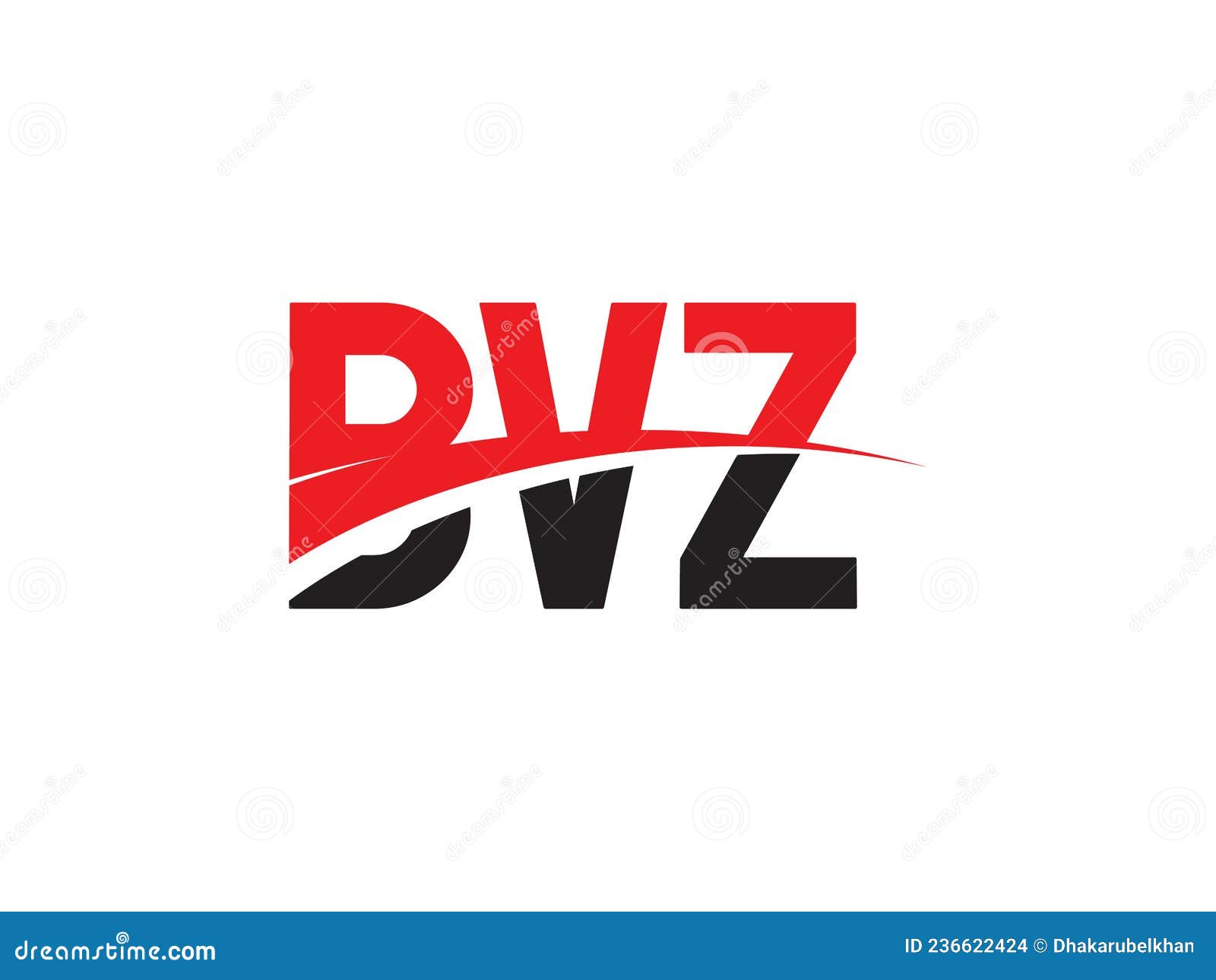 BVZ Letter Initial Logo Design Vector Illustration Stock Vector ...